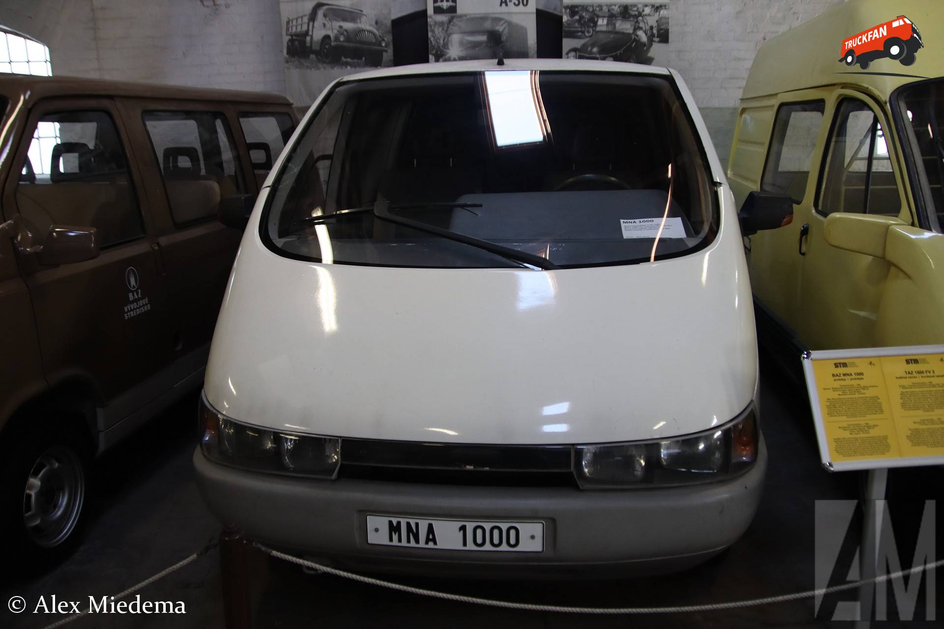 Foto BAZ MNA 1000 van Dopravný podnik Bratislava - TruckFan