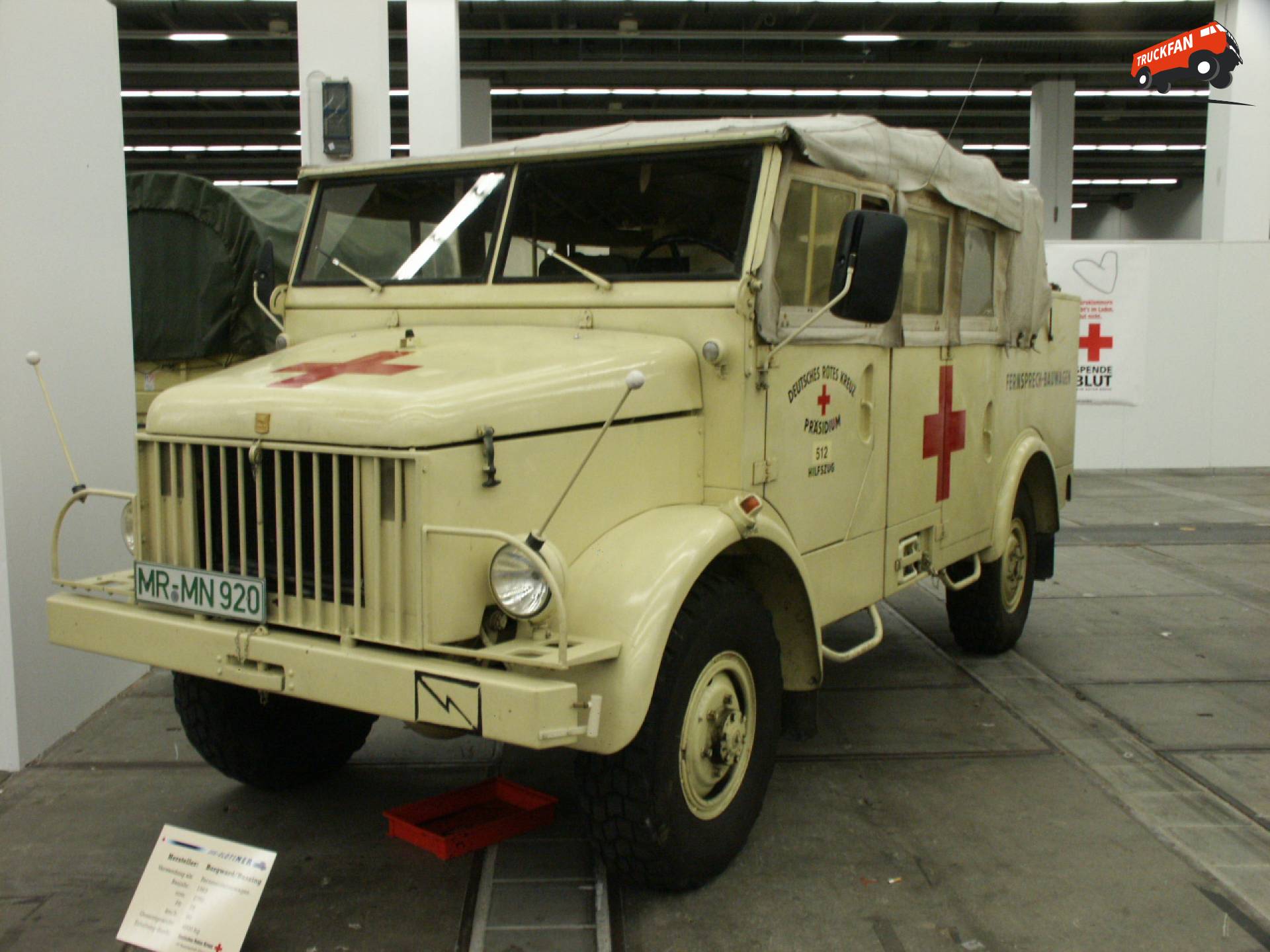 Foto Borgward B2000 van Rode Kruis - TruckFan
