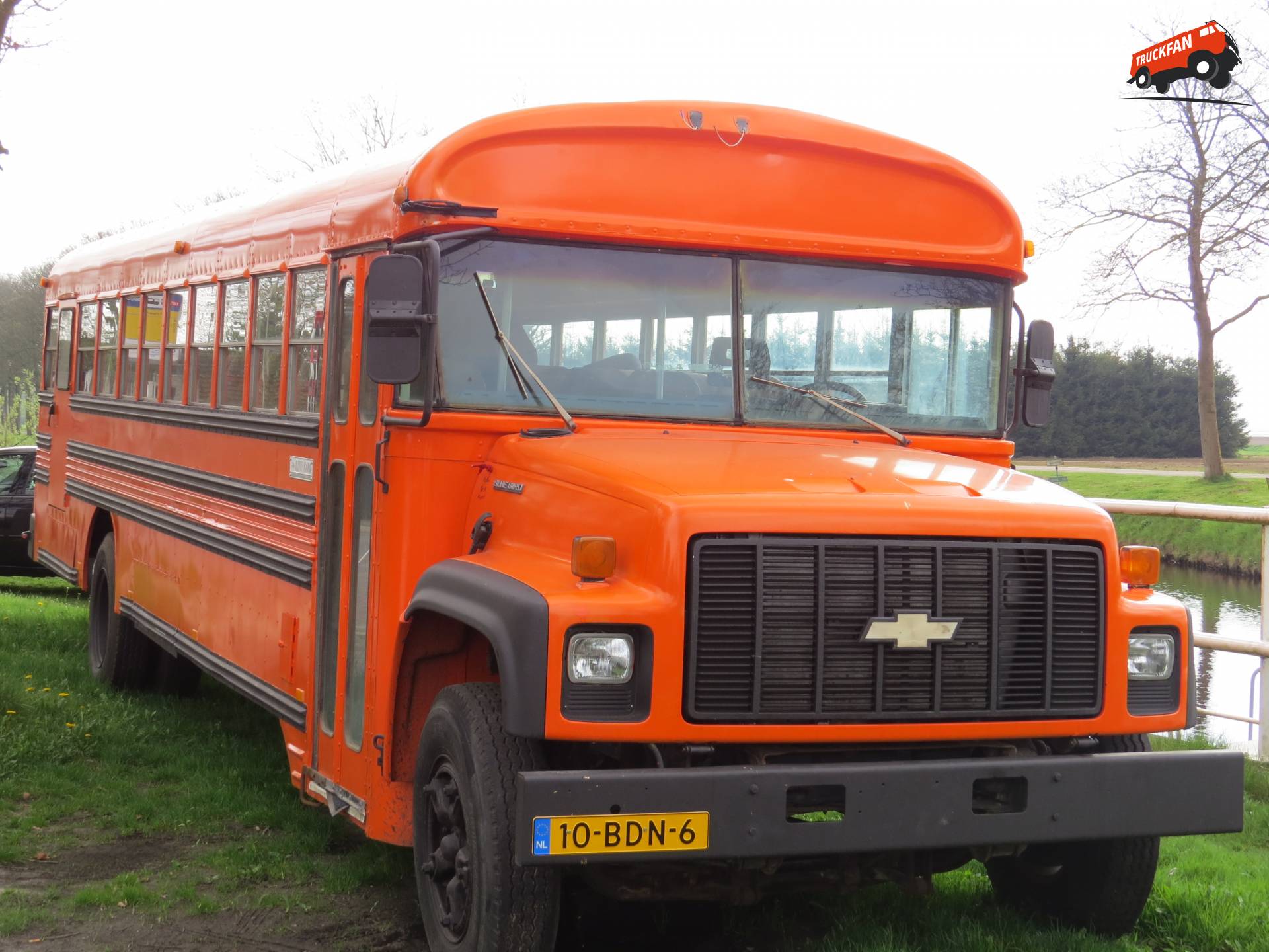 School Bus Chevy Side