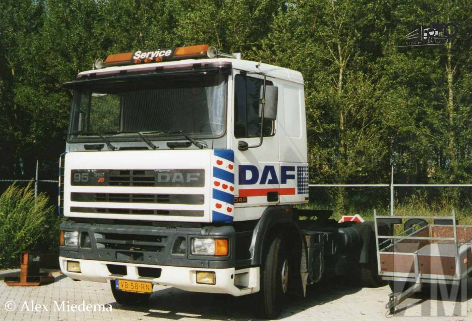 Foto DAF 95 van Truck Service Friesland (TSF) - TruckFan