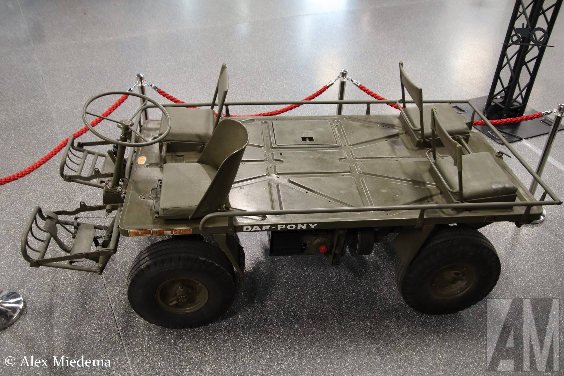 Foto DAF Pony van Ministerie van Defensie, DAF museum - TruckFan