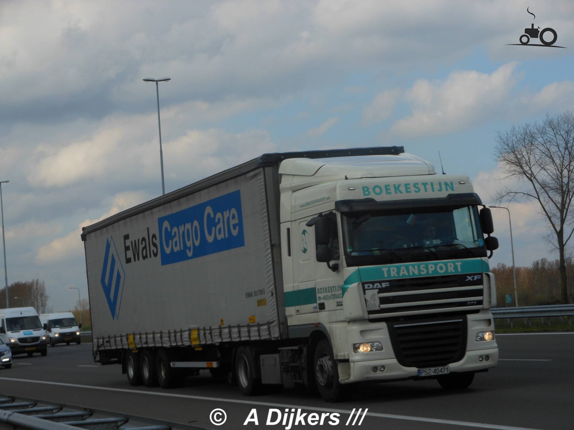 Foto DAF XF105 van Boekestijn Transport Service, Ewals Cargo Care B.V ...