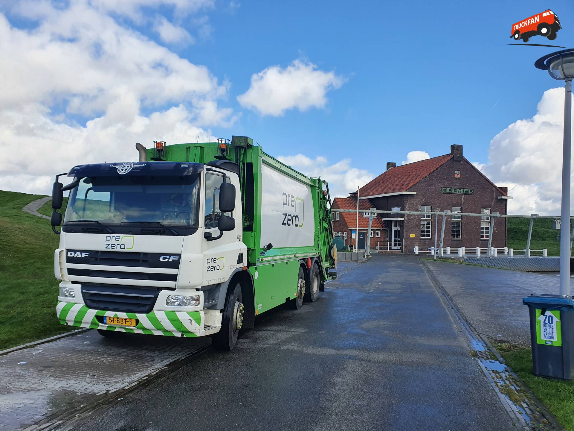 Foto DAF CF75 (vrachtwagen) van PreZero (vh oa Suez, Sita en BFI ...
