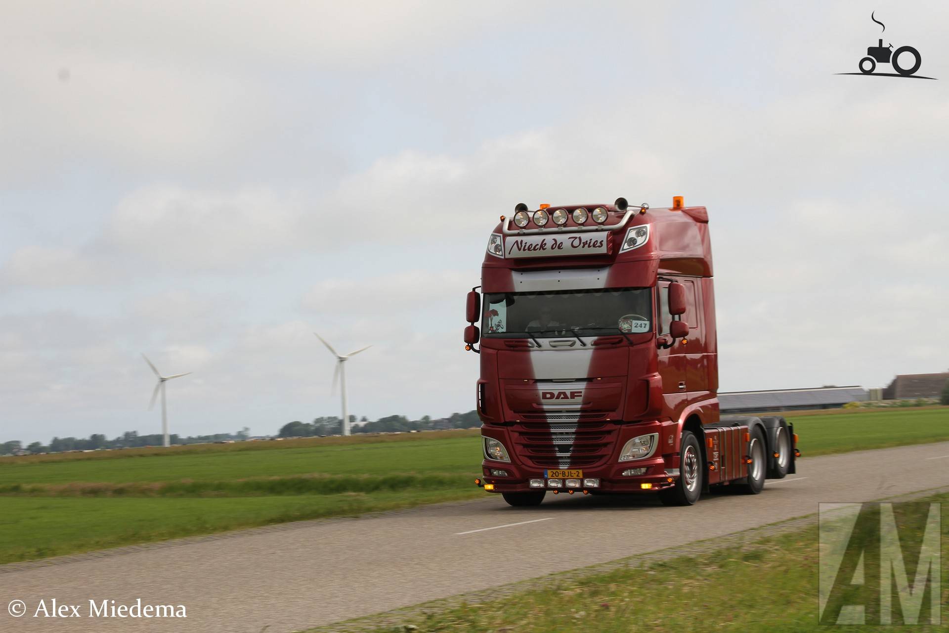 Foto DAF XF Euro 6 van Henk en Nieck de Vries Internationaal Transport ...