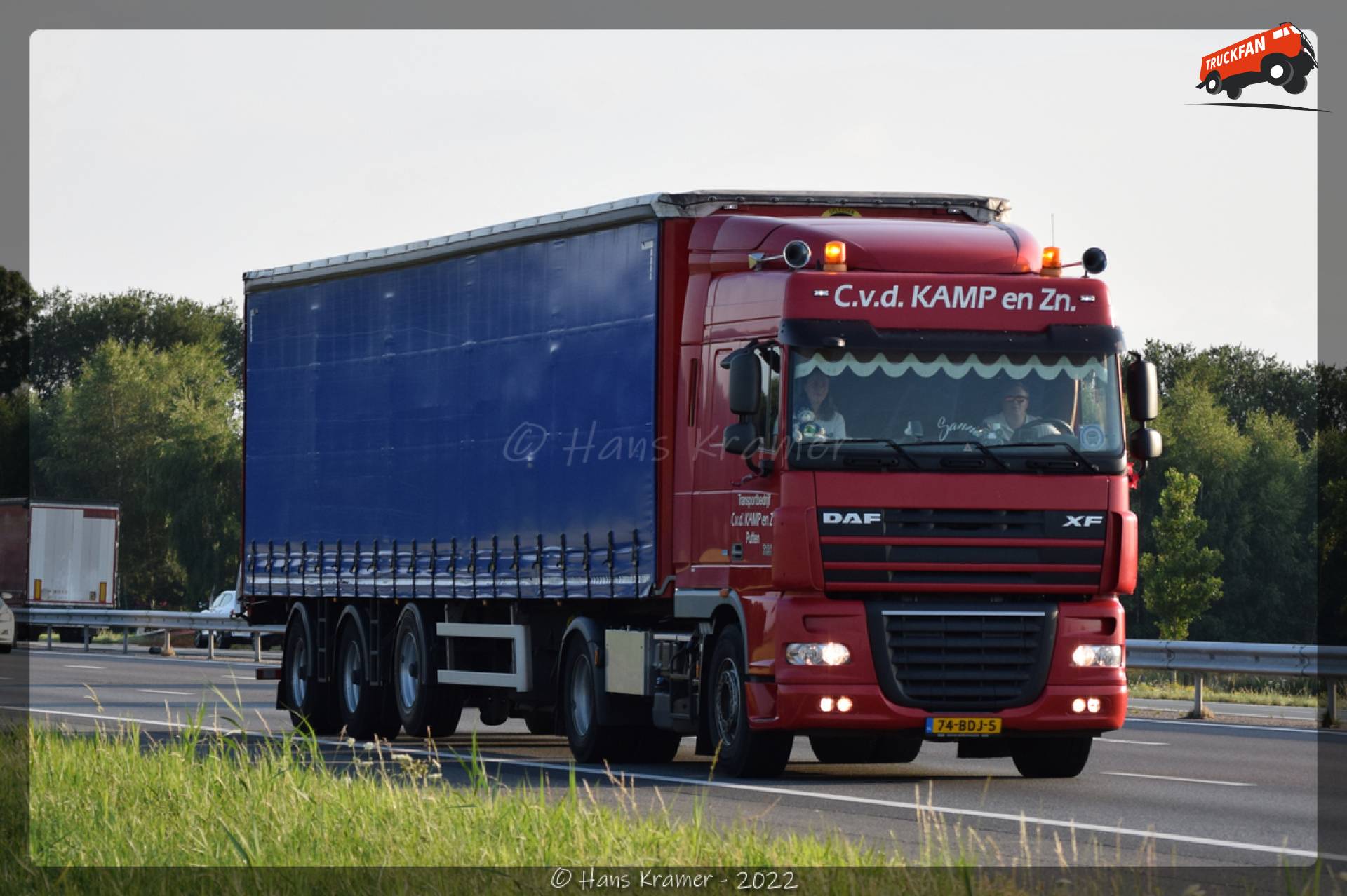 Foto DAF XF105 van Transportbedrijf Van de Kamp B.V. - TruckFan