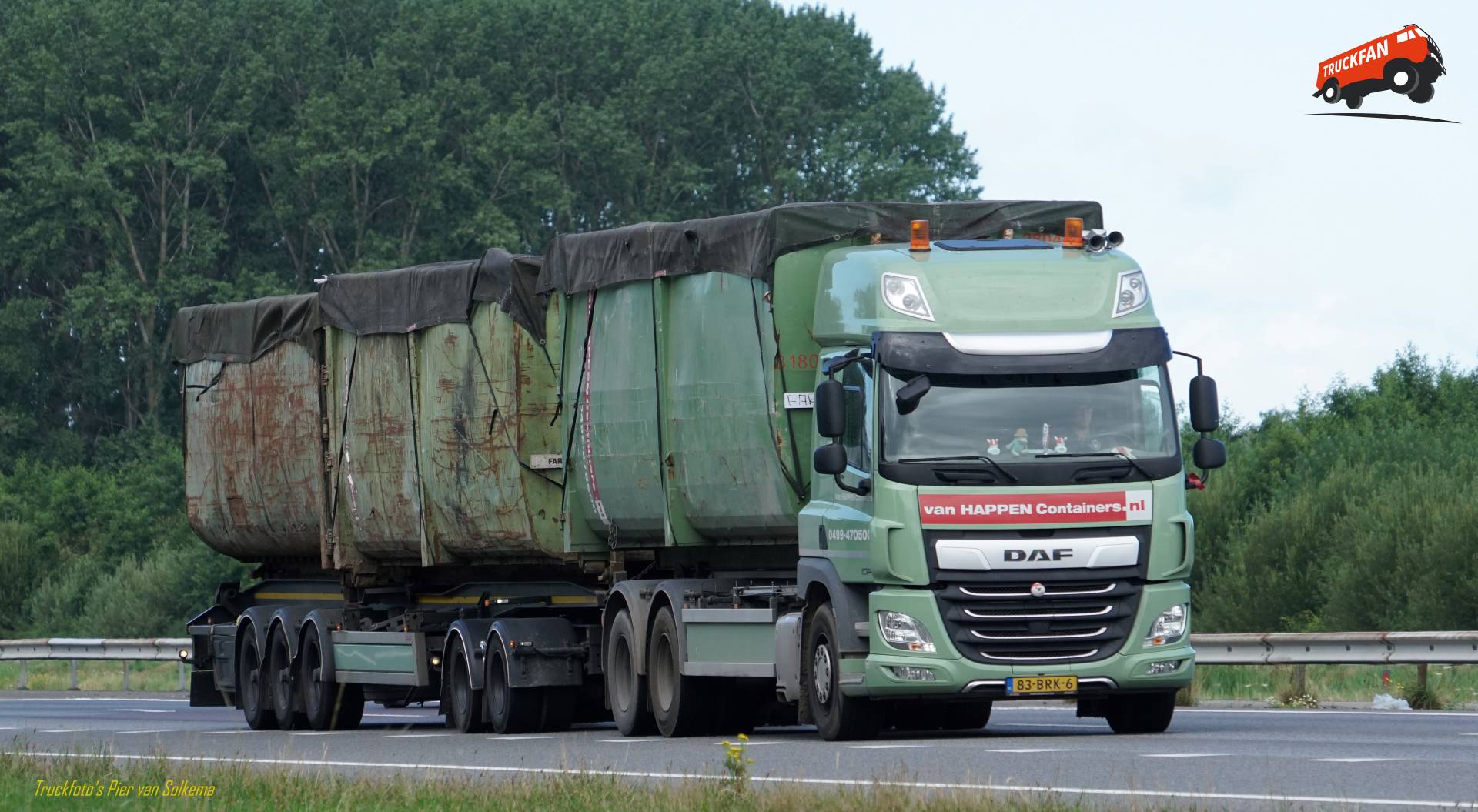Foto DAF CF Euro 6 van Van Happen Containers - TruckFan