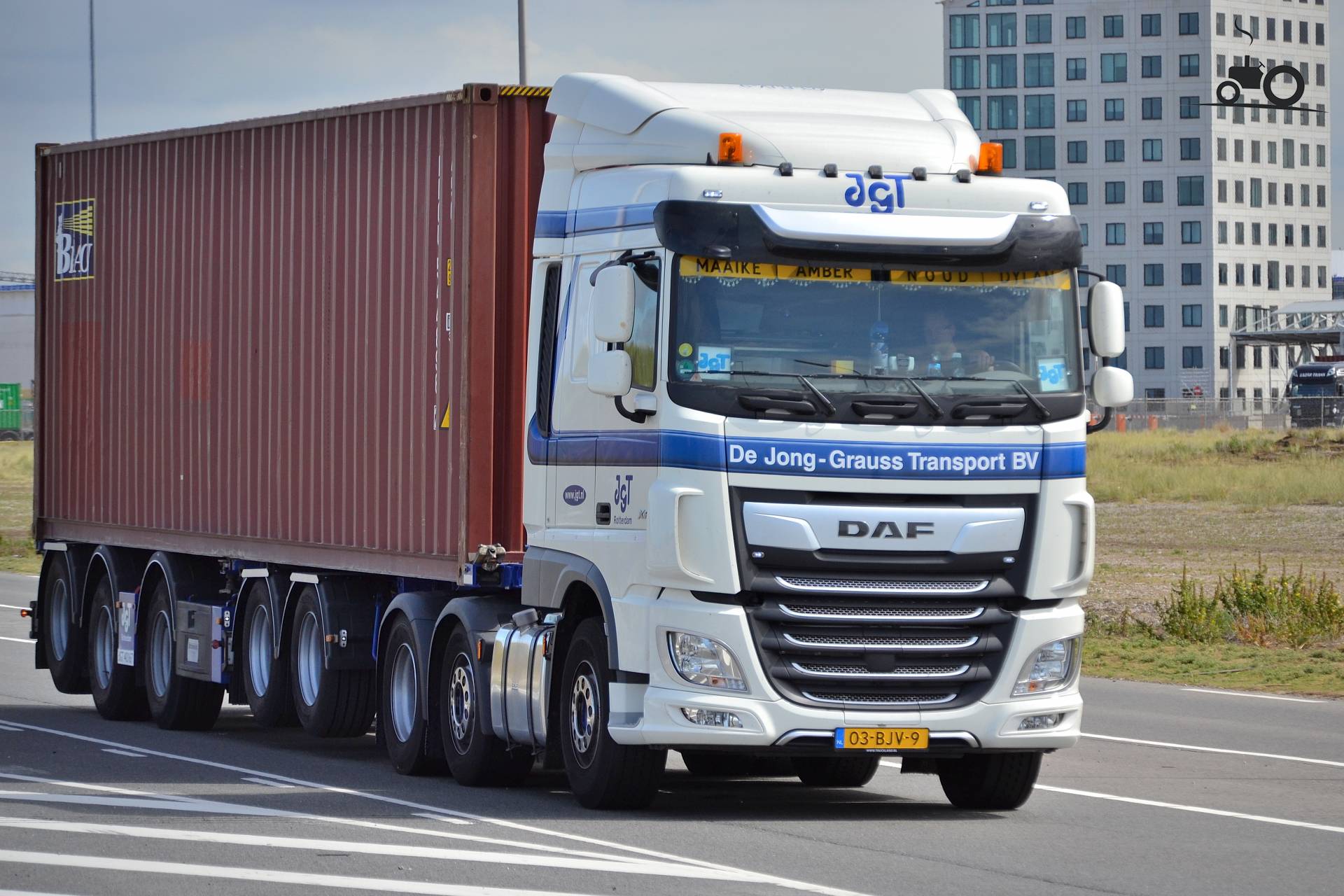 Foto DAF XF Euro 6 van De Jong-Grauss Transport BV (JGT) - TruckFan