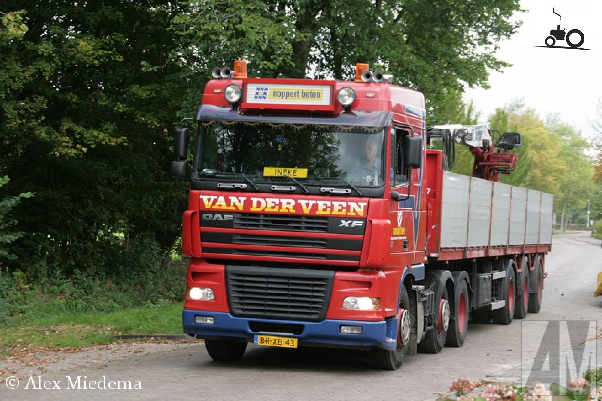 Foto DAF XF95 van Van der Veen Transport Holding B.V. - TruckFan
