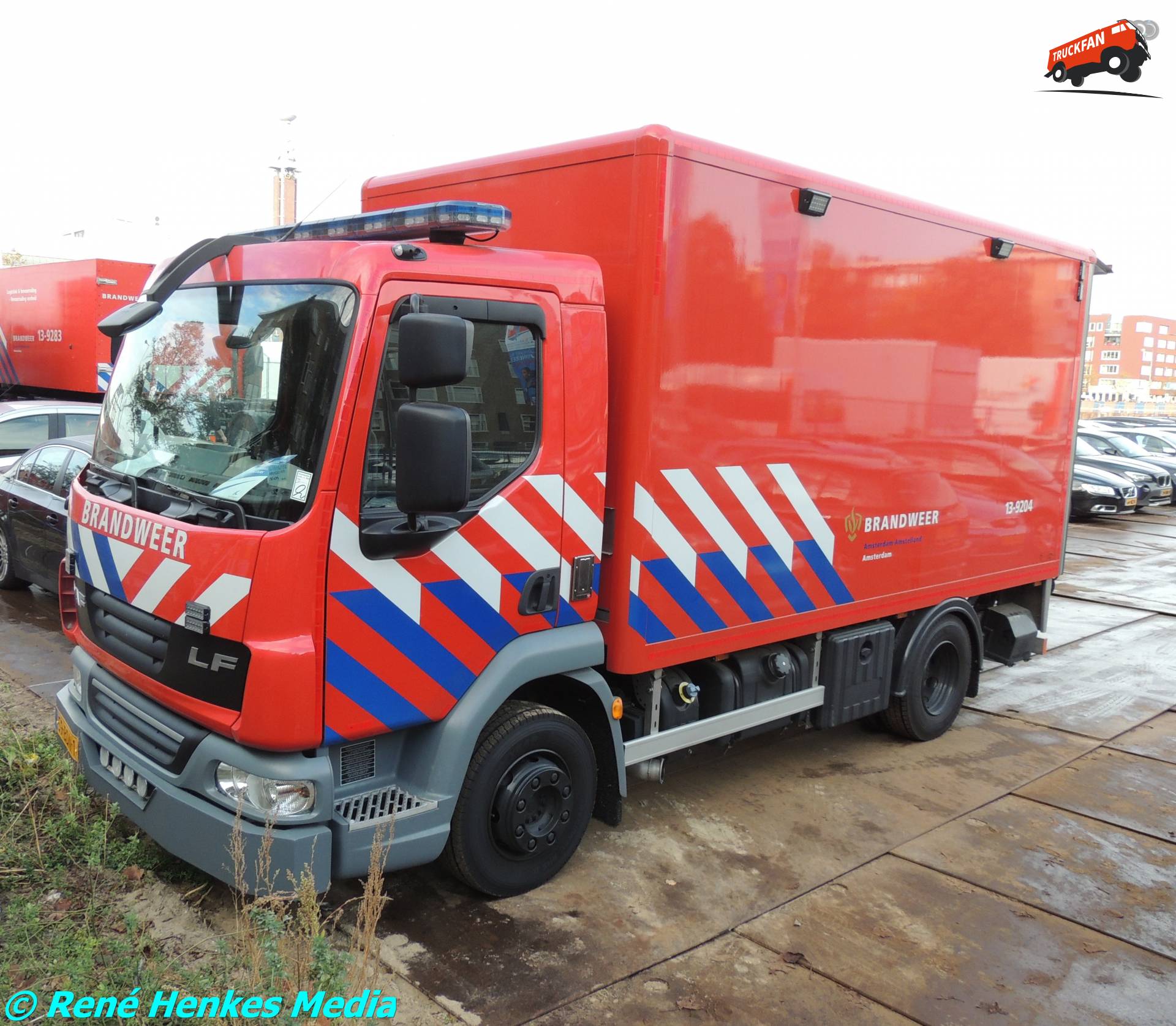 Foto DAF LF45 van Brandweer Amsterdam-Amstelland