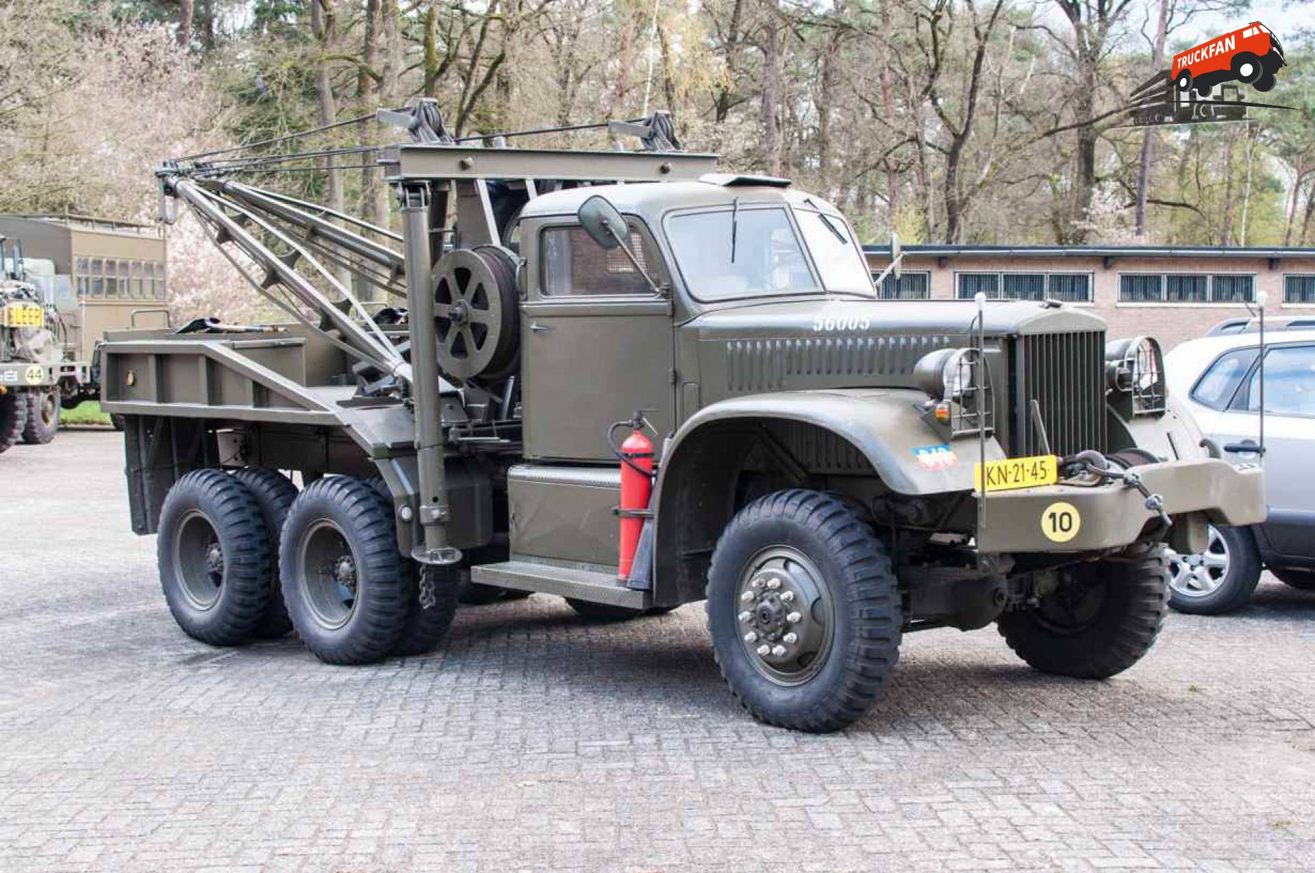 Foto Diamond T 969A Wrecker van Ministerie van Defensie - TruckFan