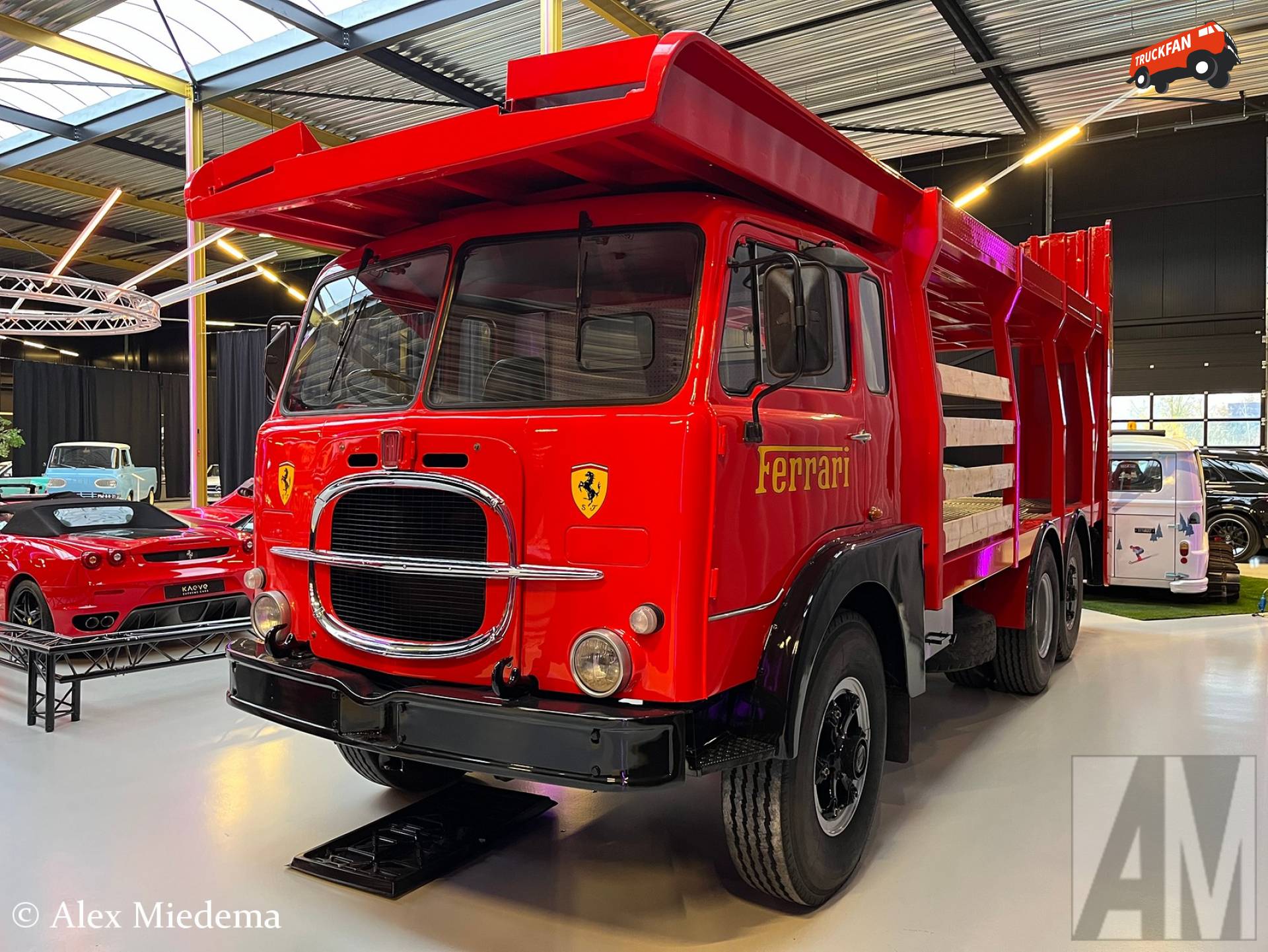 Legendarische racetransporter: Fiat voor Ferrari-vervoer - Alex Miedema