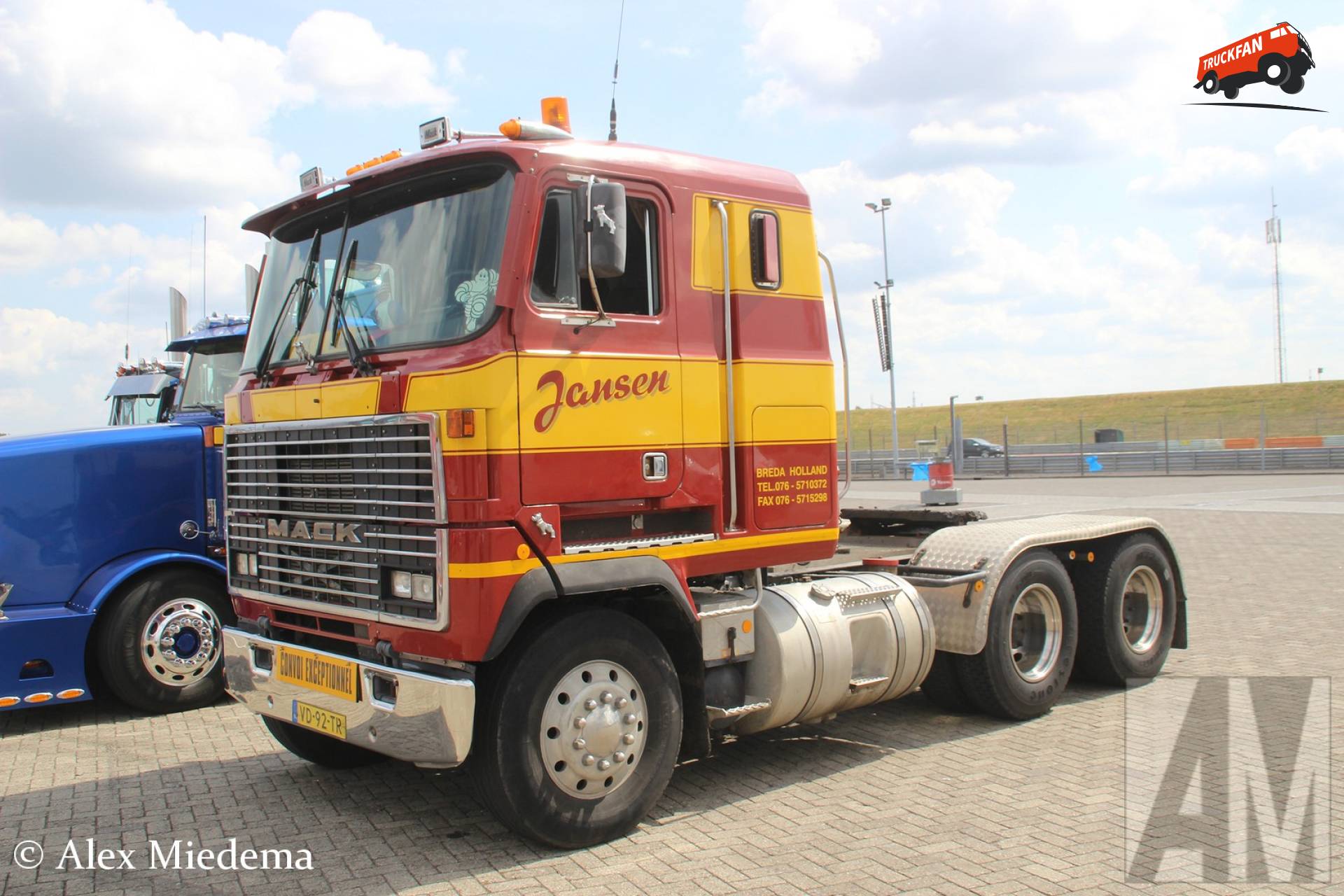 Foto mack MH (Ultraliner) van Jansen Transport - TruckFan