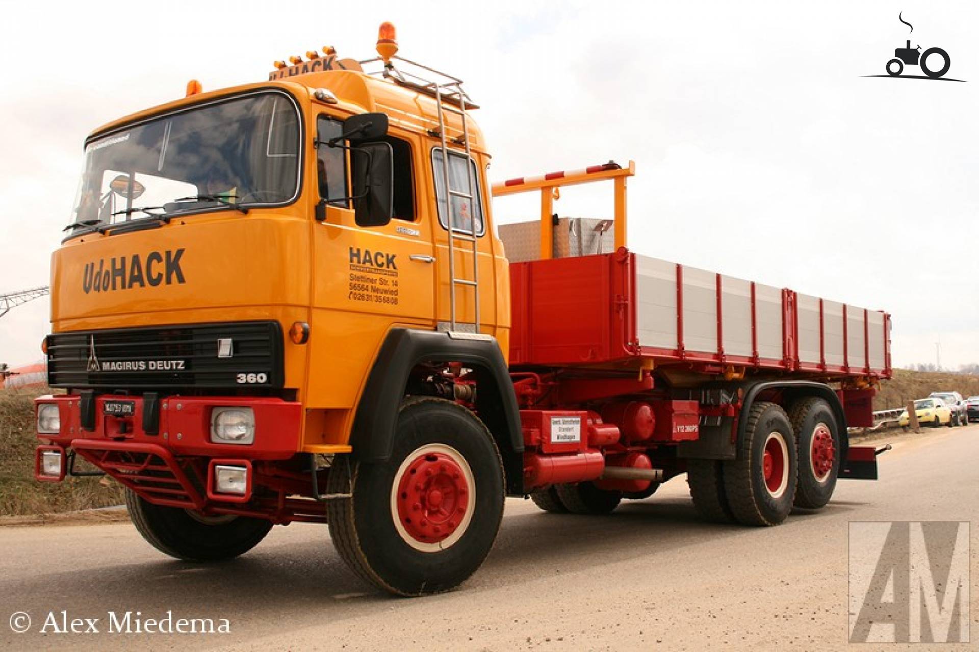 Foto Magirus Deutz D-serie frontstuur van Hack GmbH - TruckFan