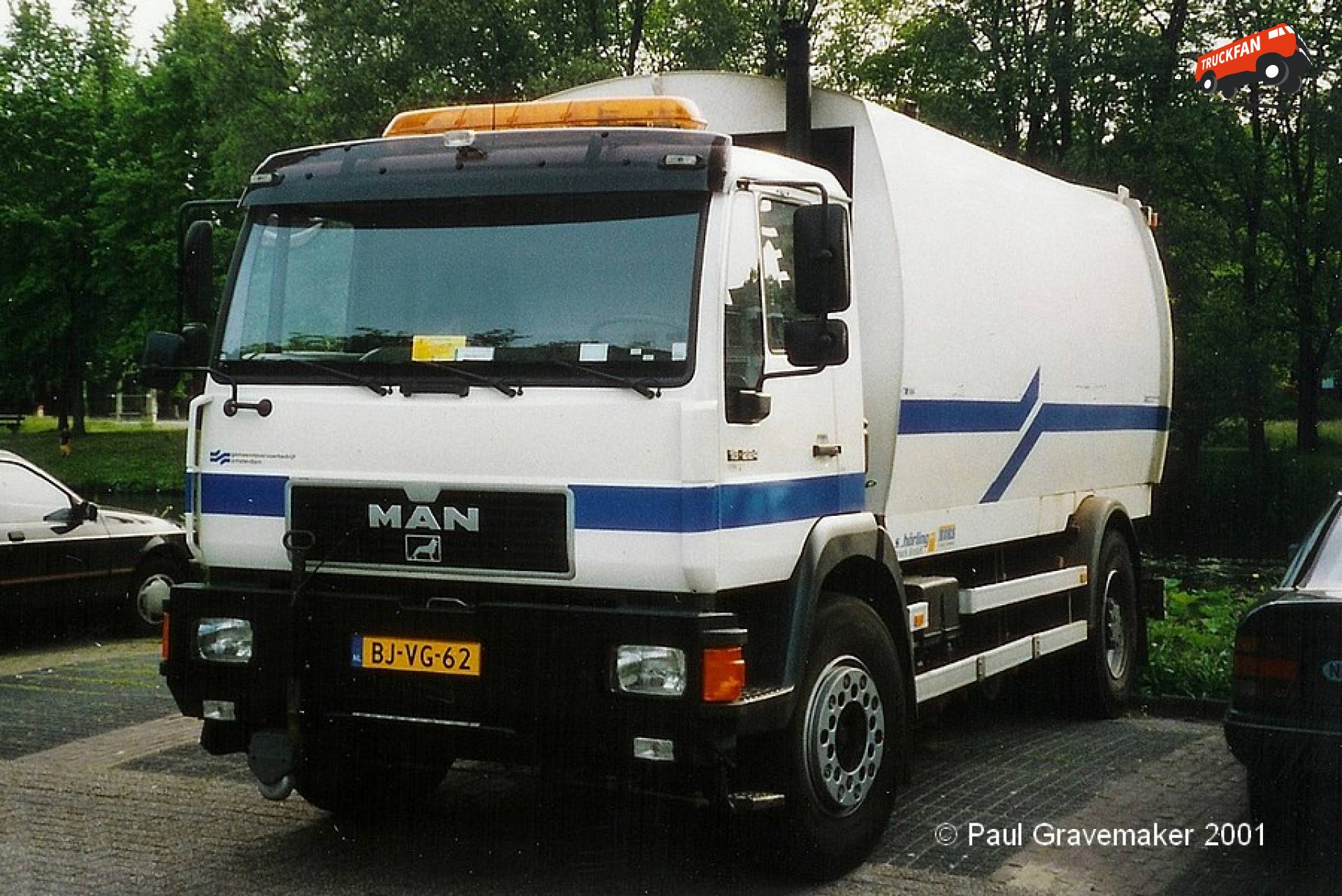 Foto MAN M2000 (vrachtwagen) van GVB Amsterdam - TruckFan