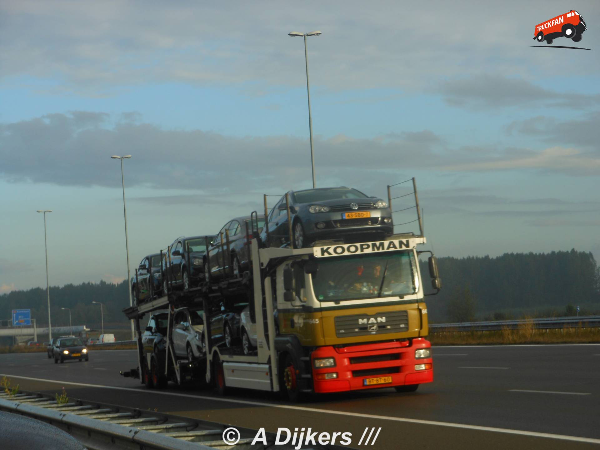 Foto MAN TGA van Koopman Autotransport B.V. - TruckFan