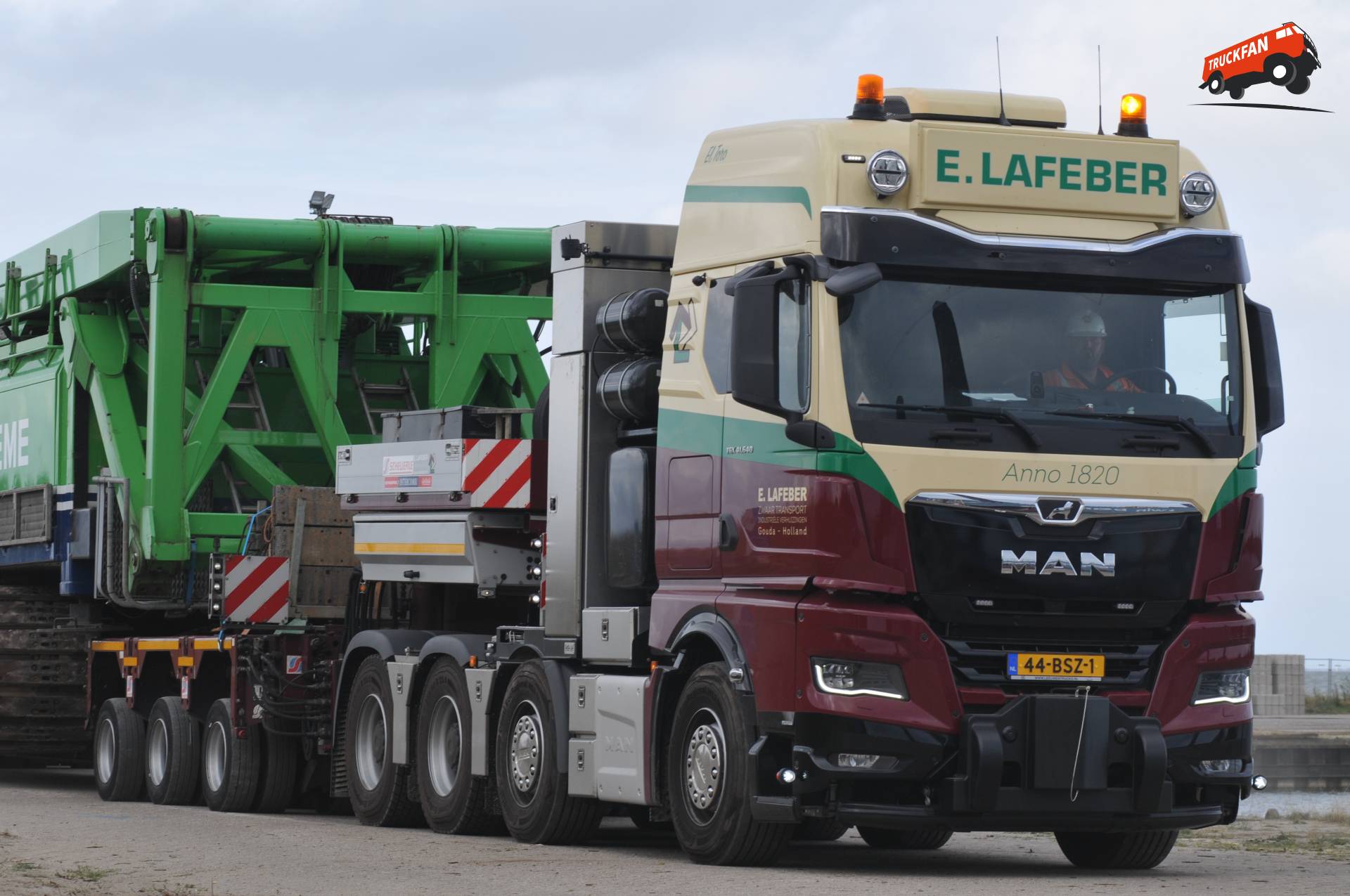 Foto MAN TGX 3rd generation van E. Lafeber Internationale Transporten B ...