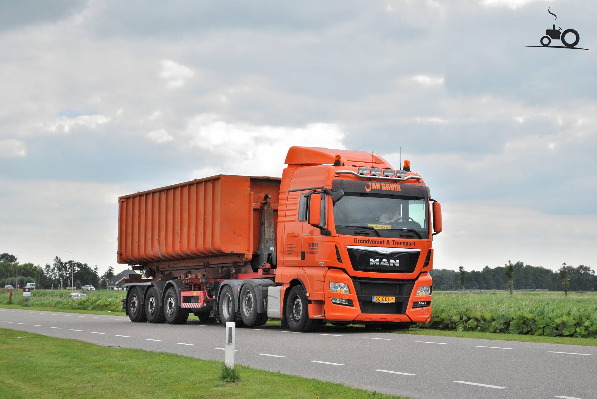 Foto MAN TGX 1st gen van Jan Bruin Grondverzet - TruckFan