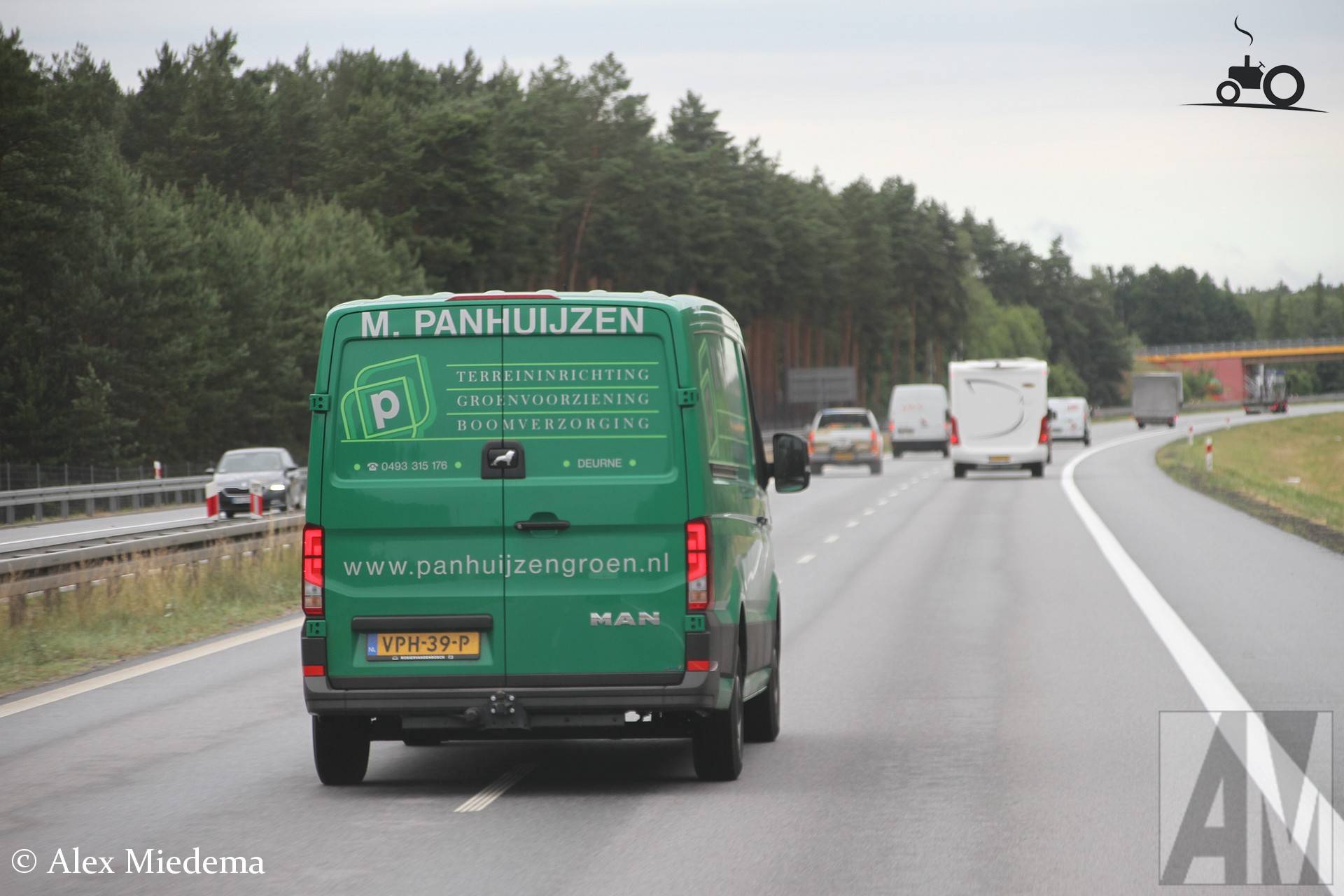 Foto MAN TGE van (Greenteam) M. Panhuijzen Groen - TruckFan