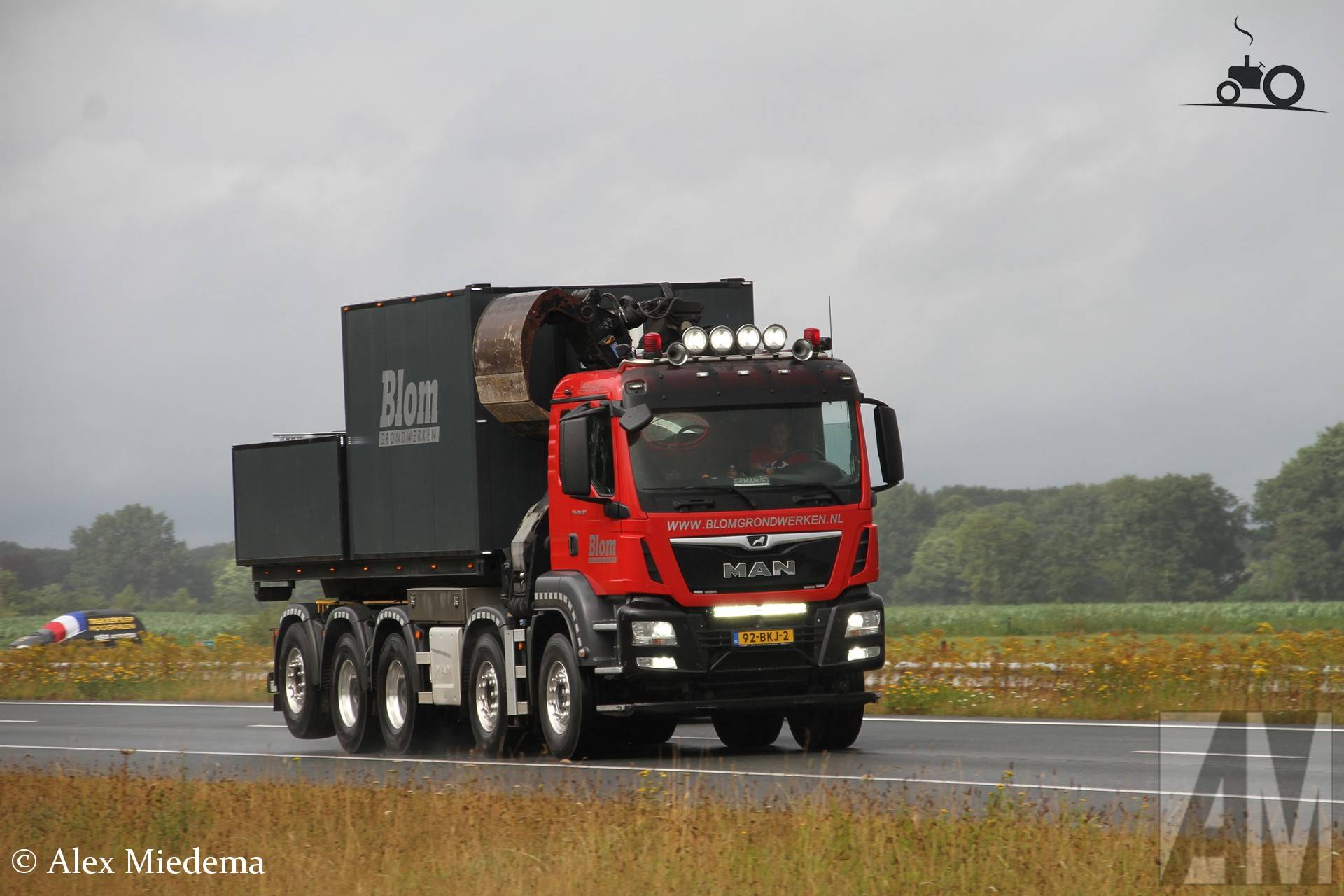 Foto MAN TGS 2nd gen van Transportbedrijf Robert Blom Grondwerken ...