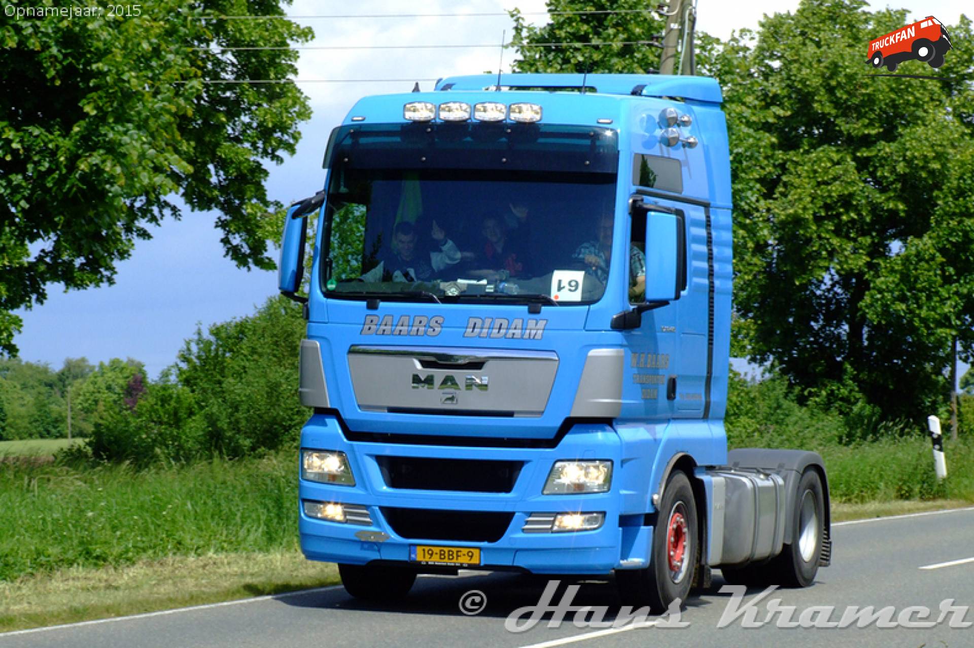 Foto MAN TGX 1st gen van Transportbedrijf W.H. Baars - TruckFan