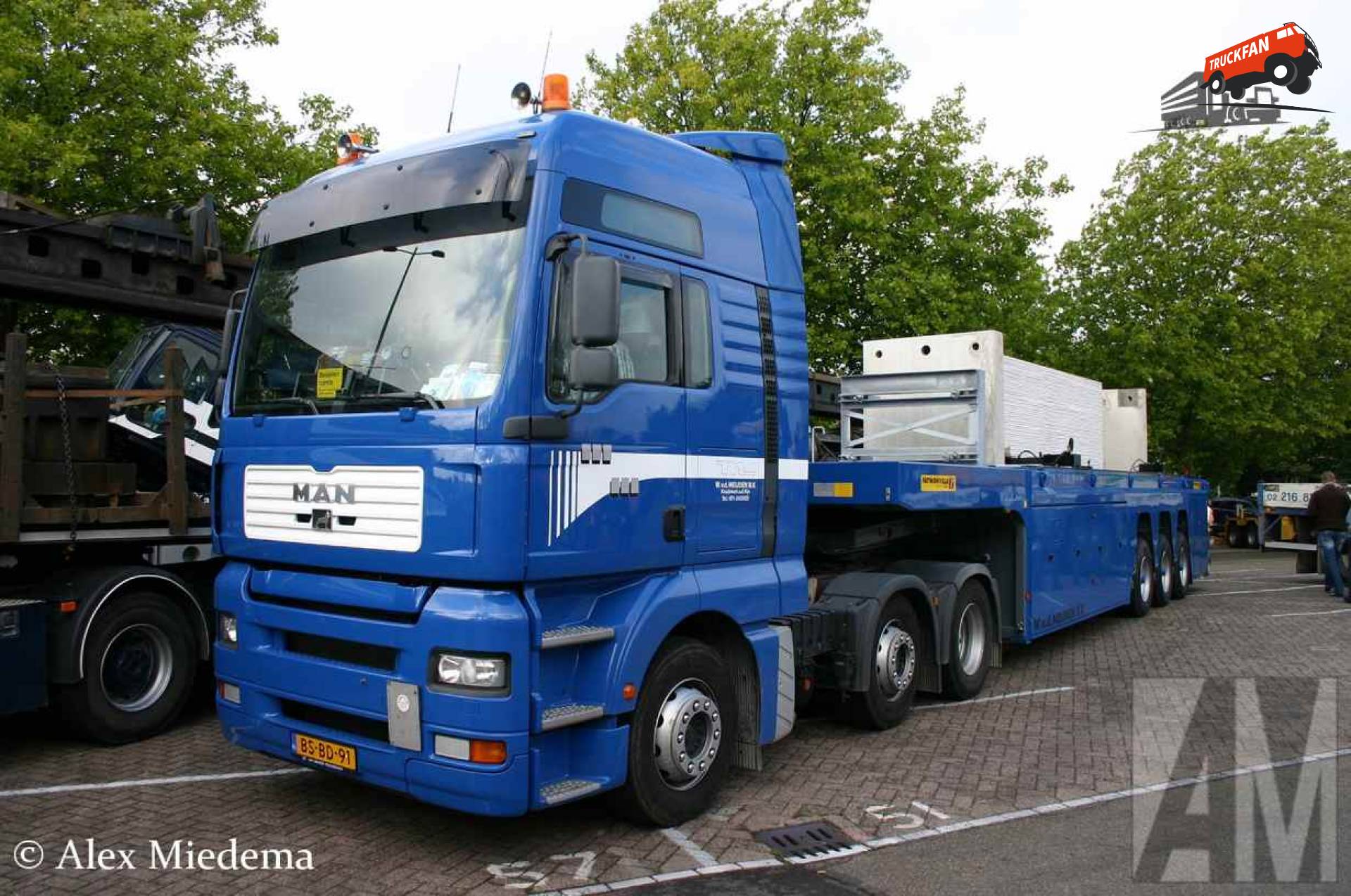Foto MAN TGA van Garagebedrijf W. v.d. Meijden B.V. - TruckFan