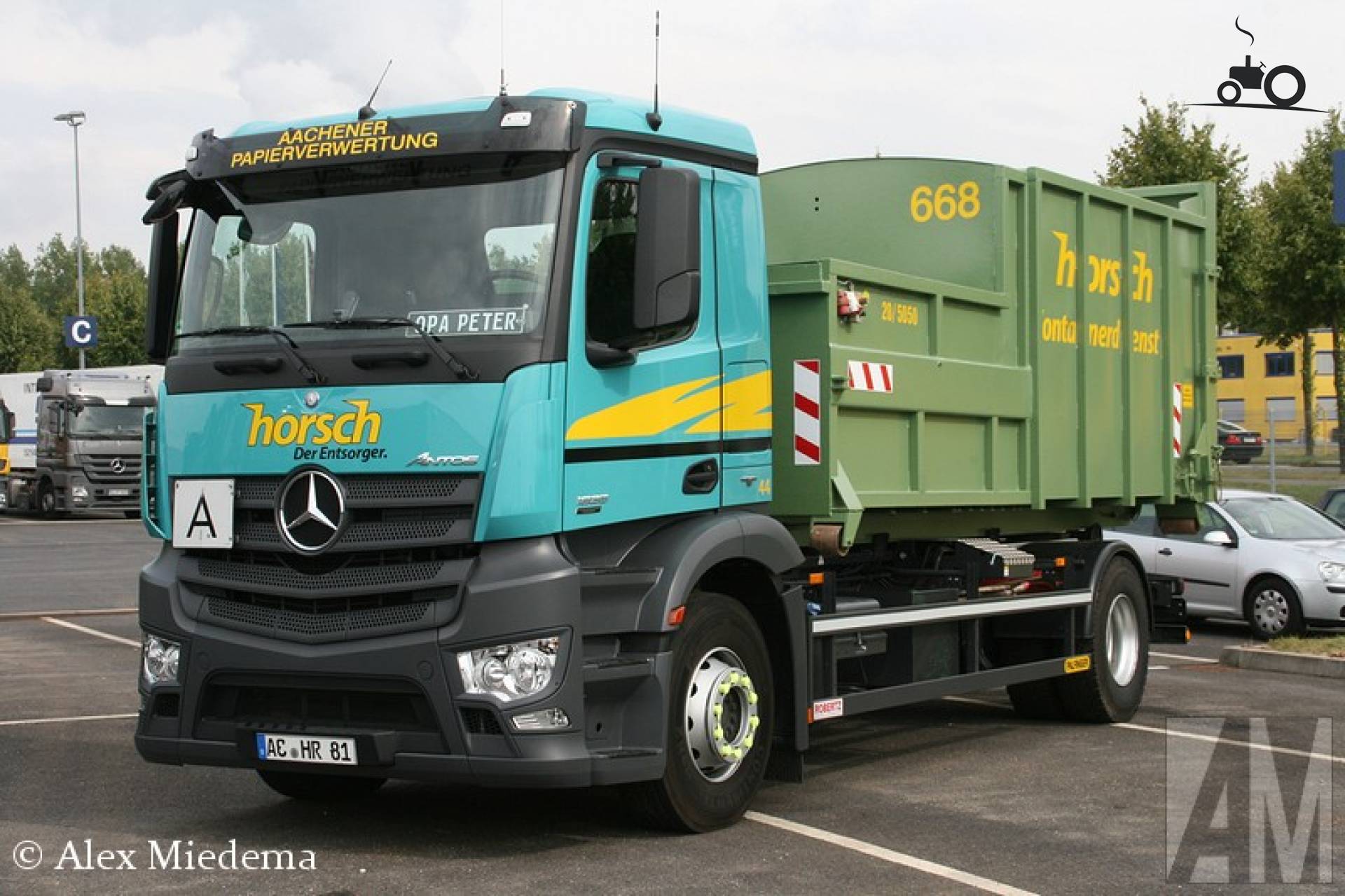 Foto Mercedes-Benz Antos van Aachener Papierverwertung ...