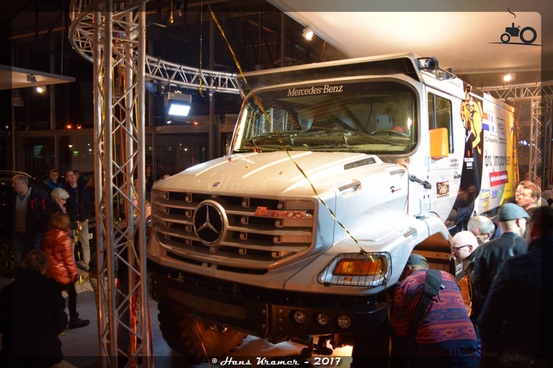 Dakar Trucks 2020 - Mercedes-Benz Zetros van Wensink, Finstral