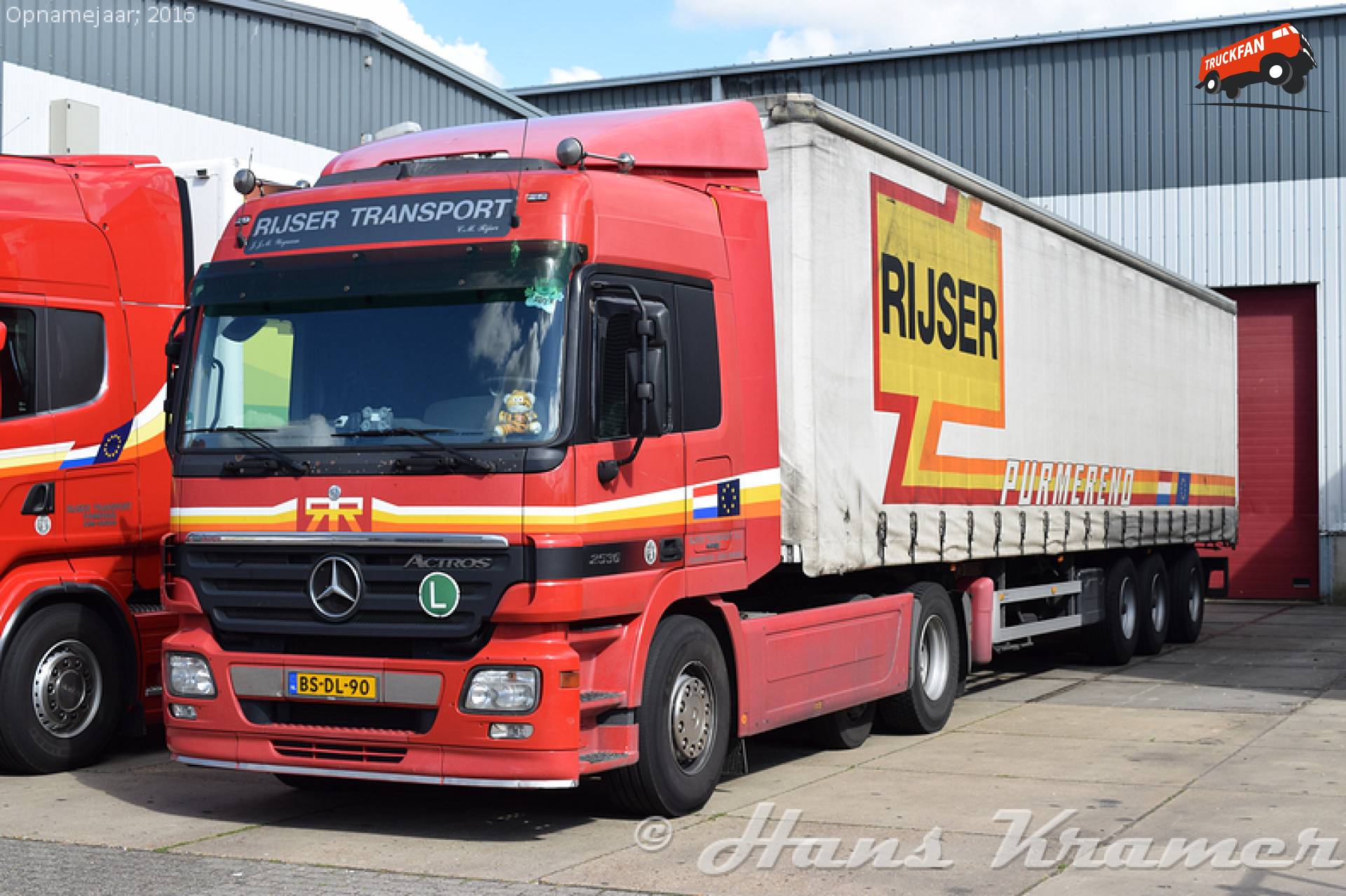 Foto Mercedes-Benz Actros MP2 van Rijser Transport B.V. - TruckFan