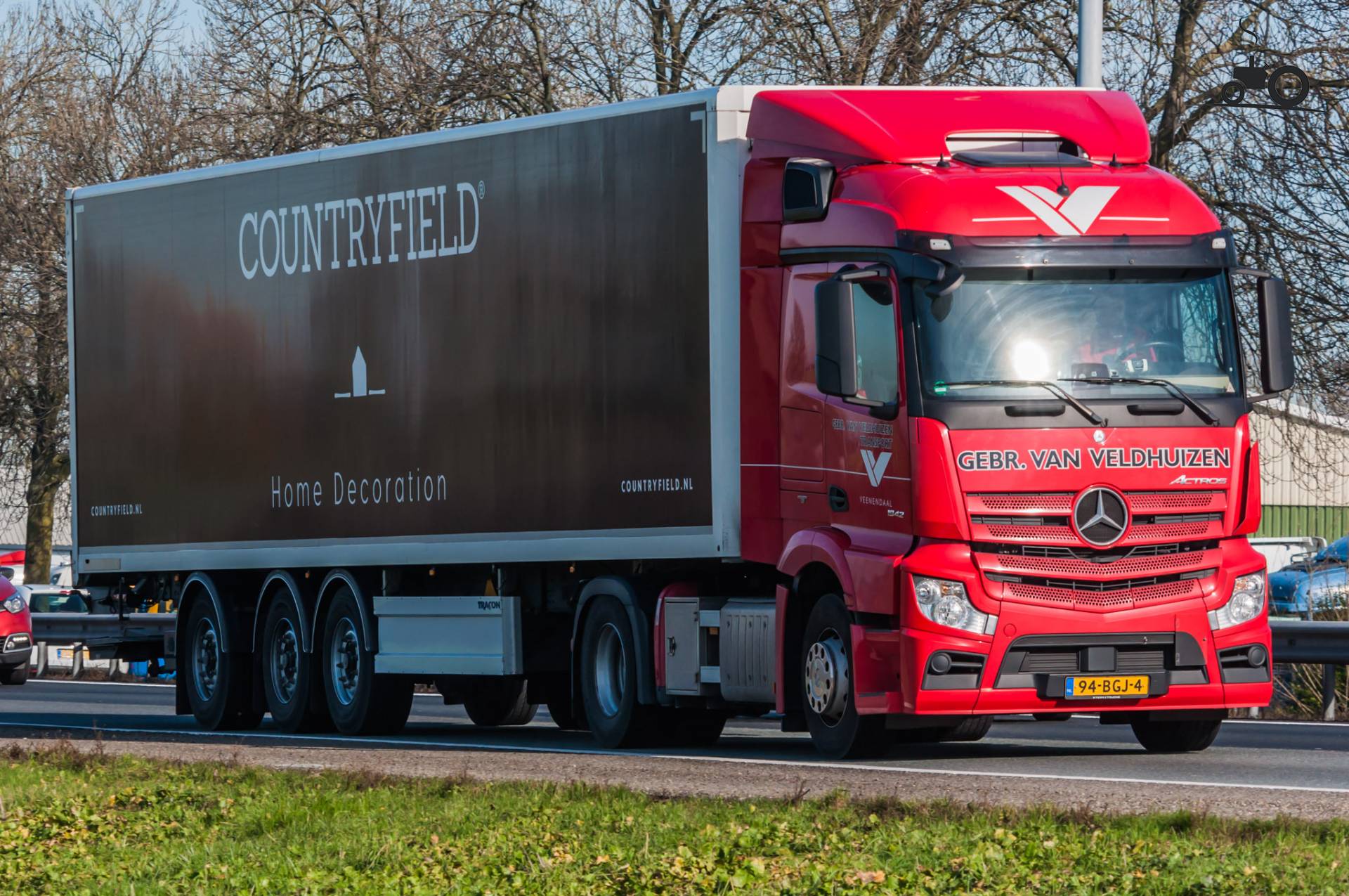 Foto Mercedes-Benz Actros MP4 van Gebroeders van Veldhuizen Transport B ...