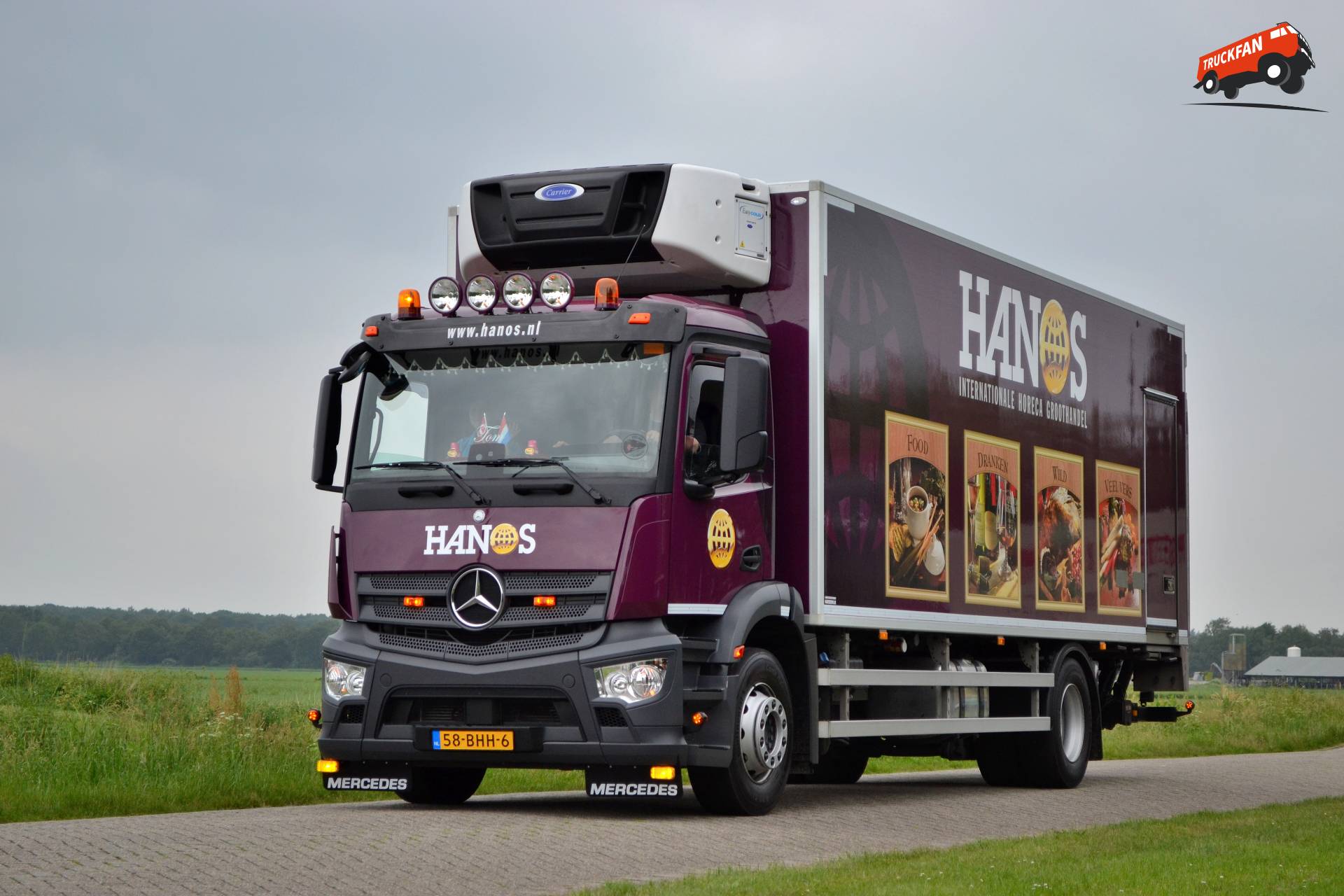Foto Mercedes-Benz Antos van HANOS - TruckFan