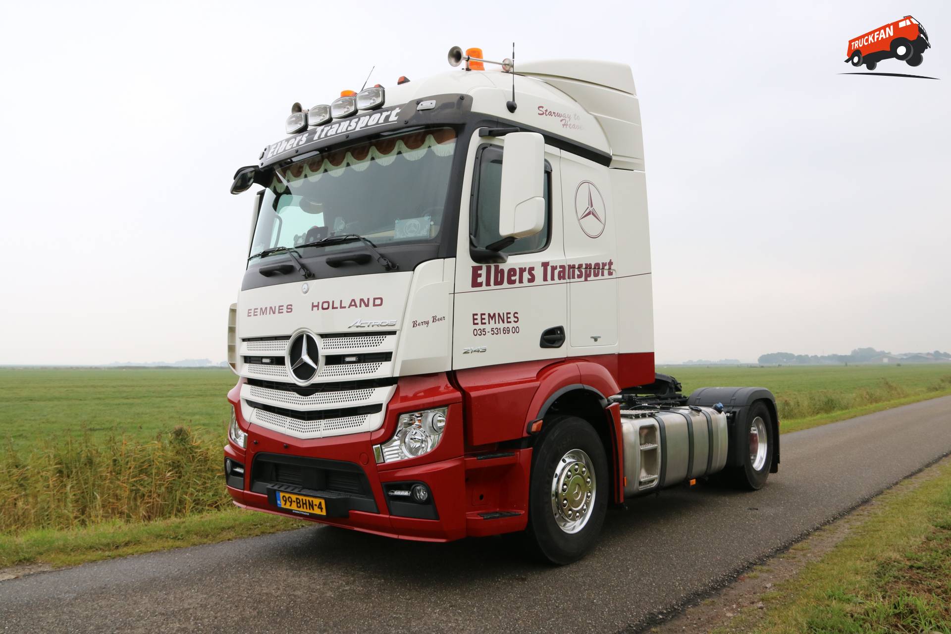 Foto Mercedes-Benz Actros MP4 van Elbers Transport - TruckFan
