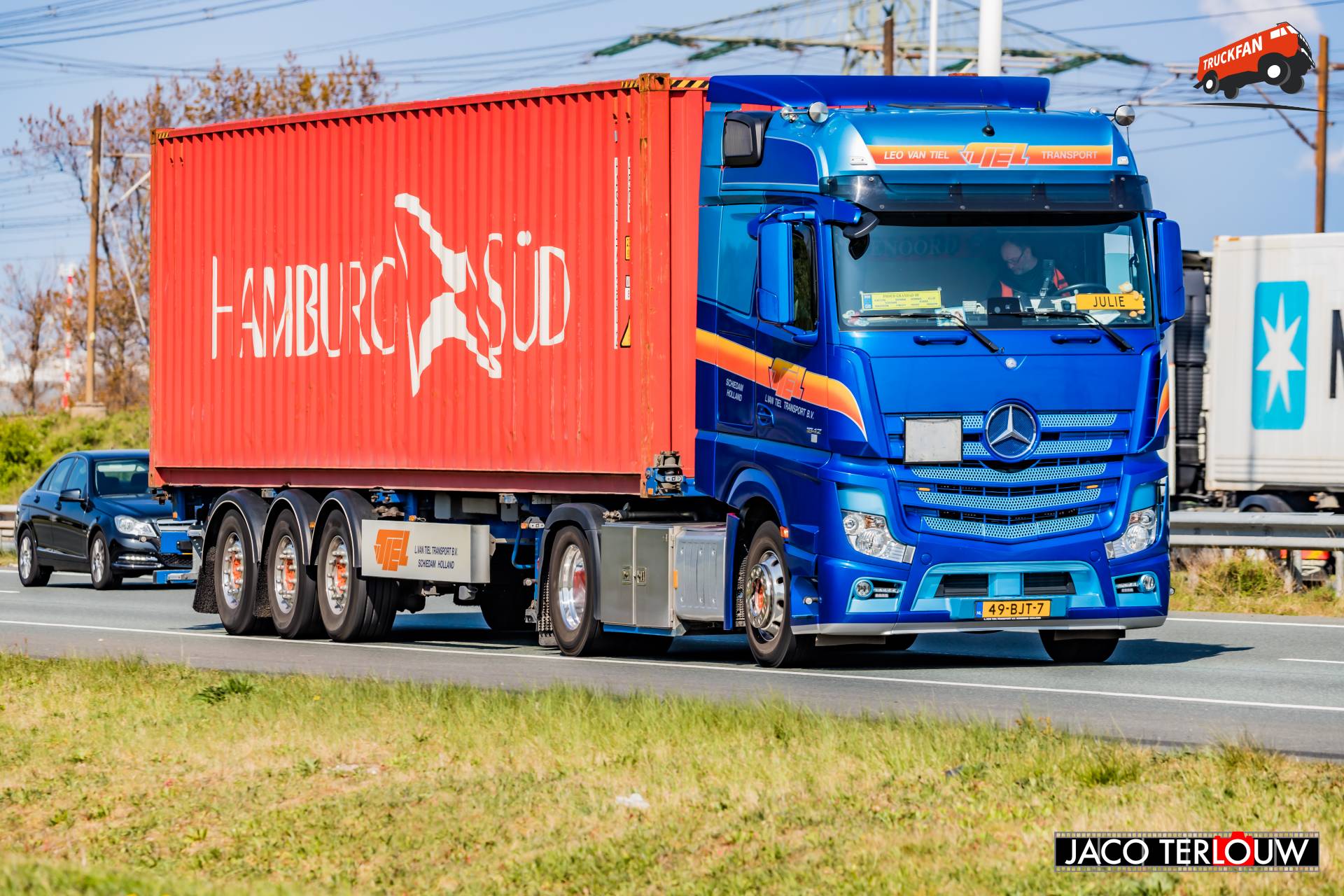 Foto Mercedes-Benz Actros MP4 van L. van Tiel Transport B.V. - TruckFan
