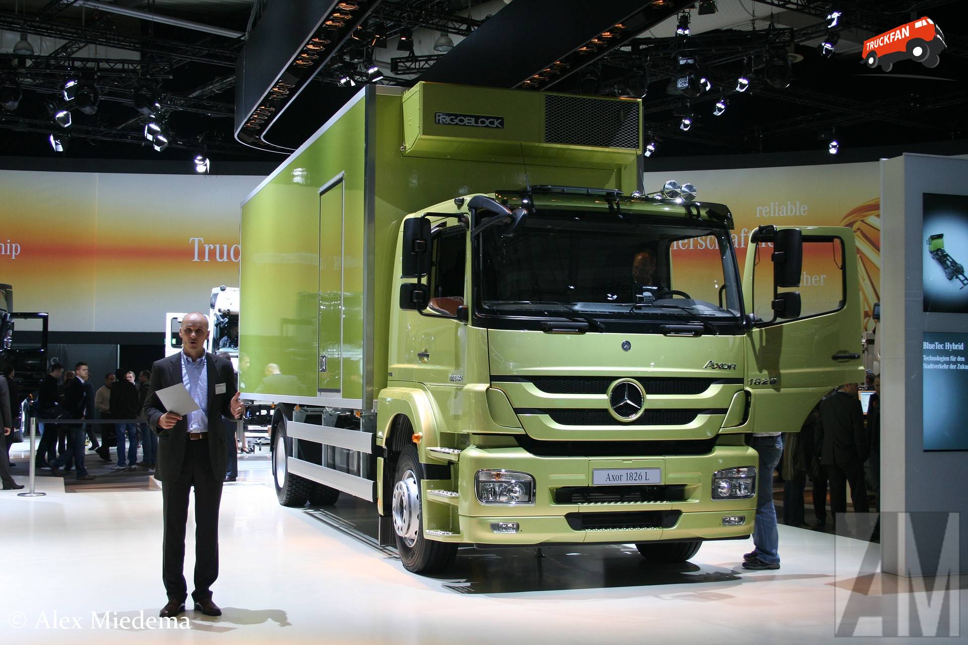Foto Mercedes-Benz Axor MP3 van Daimler AG - TruckFan