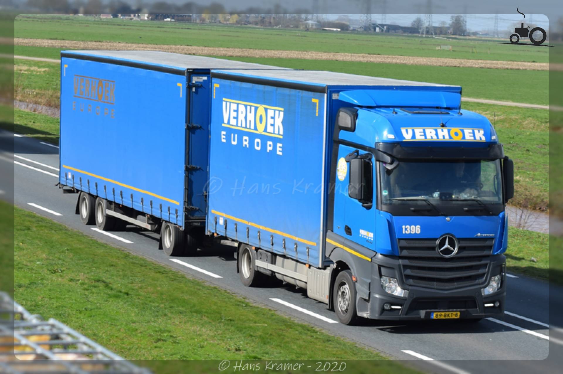 Foto Mercedes-Benz Actros MP4 van Verhoek Internationaal Transport B.V ...