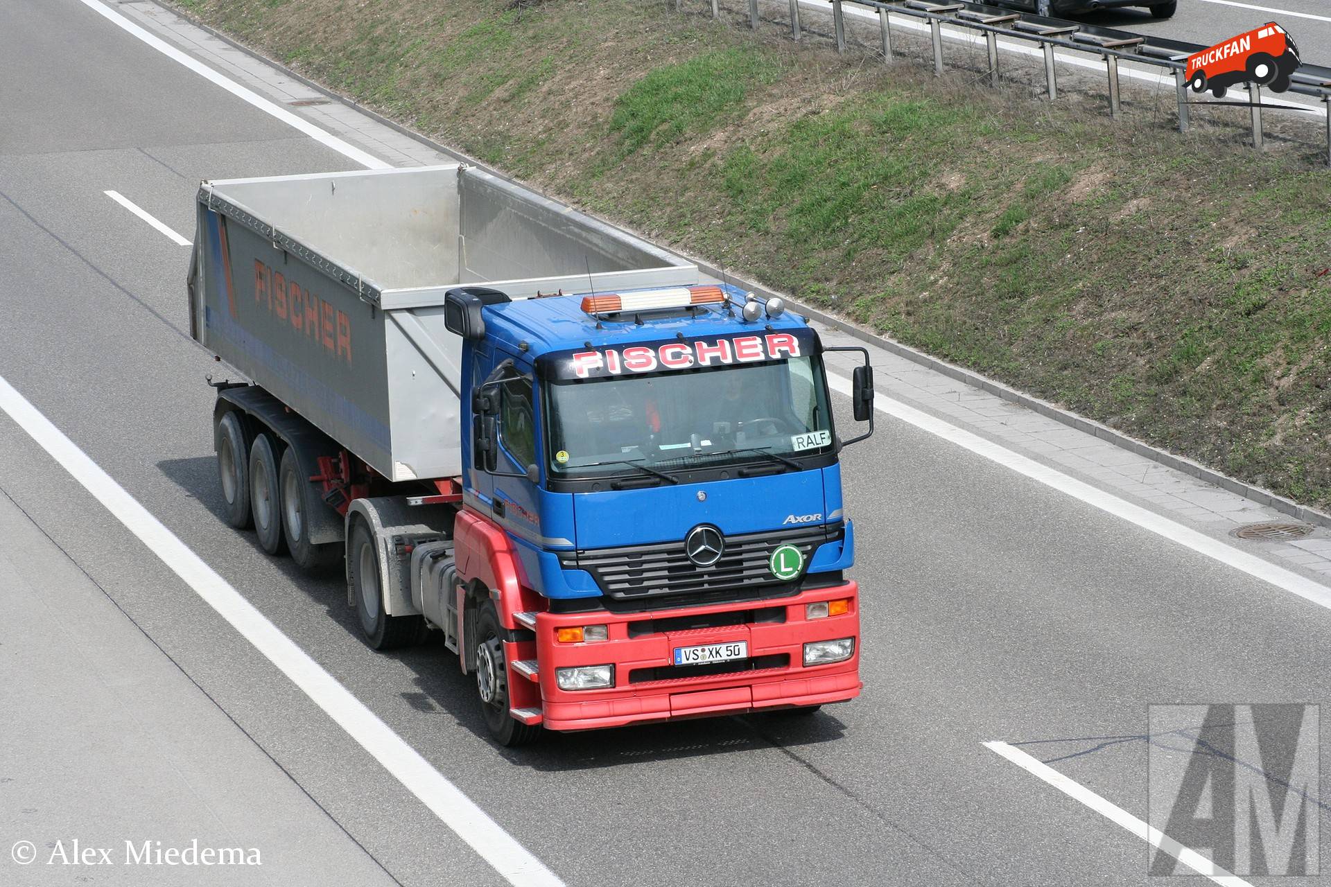 Foto Mercedes-Benz Axor MP1 van Fischer Trans - TruckFan