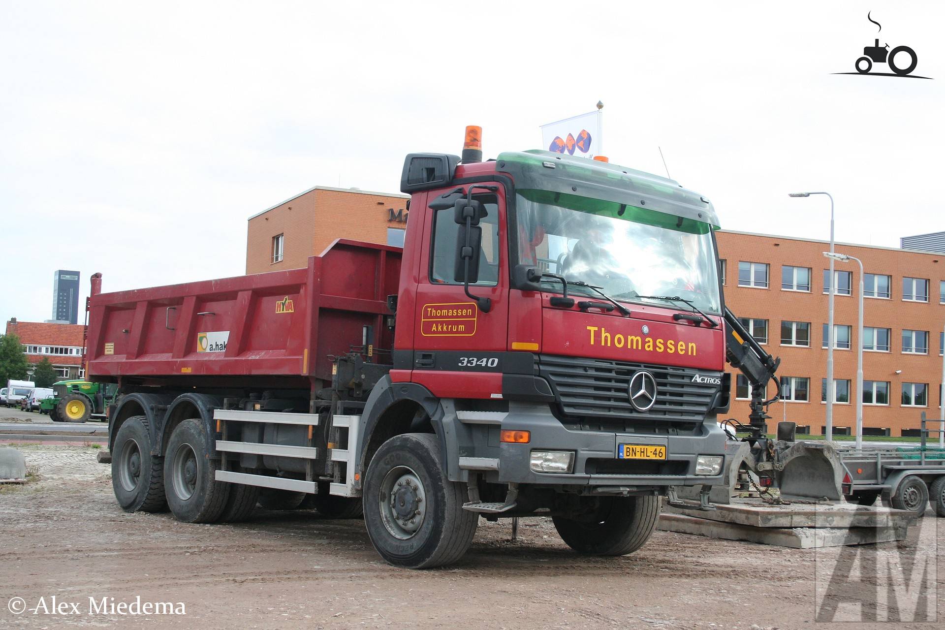 Foto Mercedes-Benz Actros MP1 van Thomassen Akkrum - TruckFan