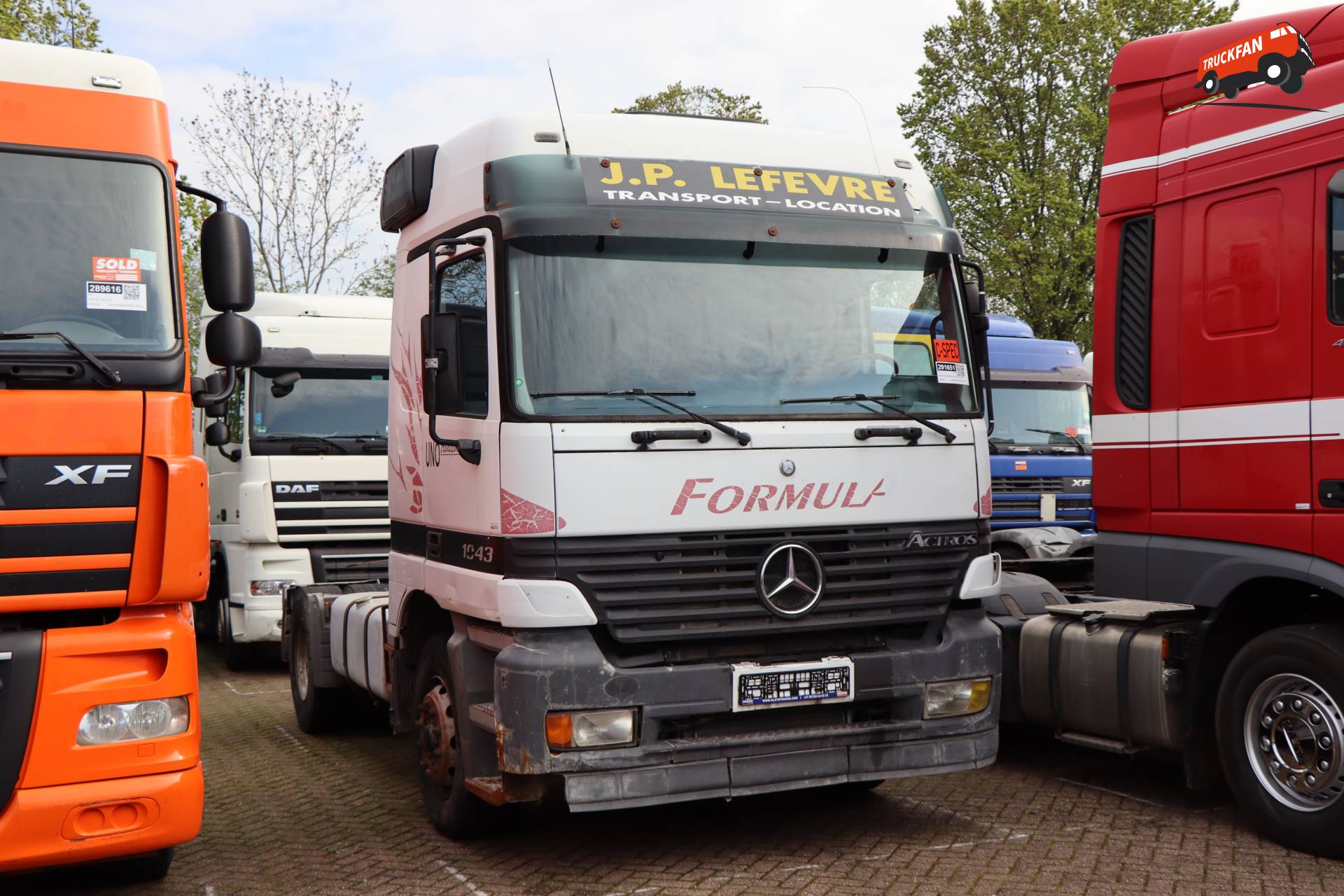 Foto Mercedes-Benz Actros MP1 #1466460 - TruckFan