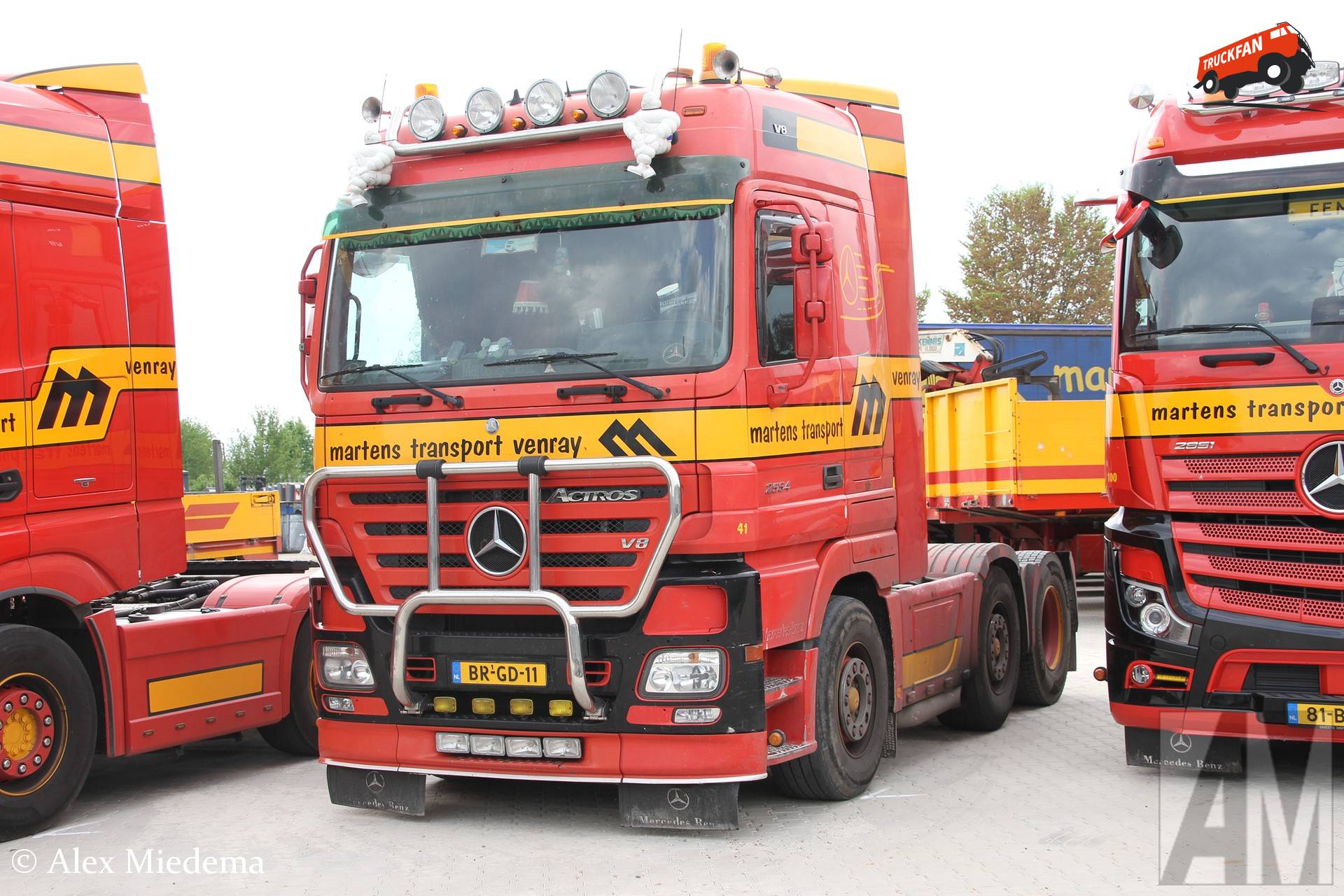 Foto Mercedes-Benz Actros MP2 van Martens Transport Venray V.O.F ...