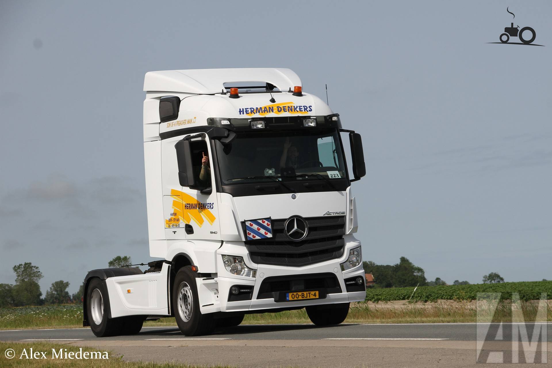 Foto Mercedes-Benz Actros MP4 van Herman Denkers Transport - TruckFan