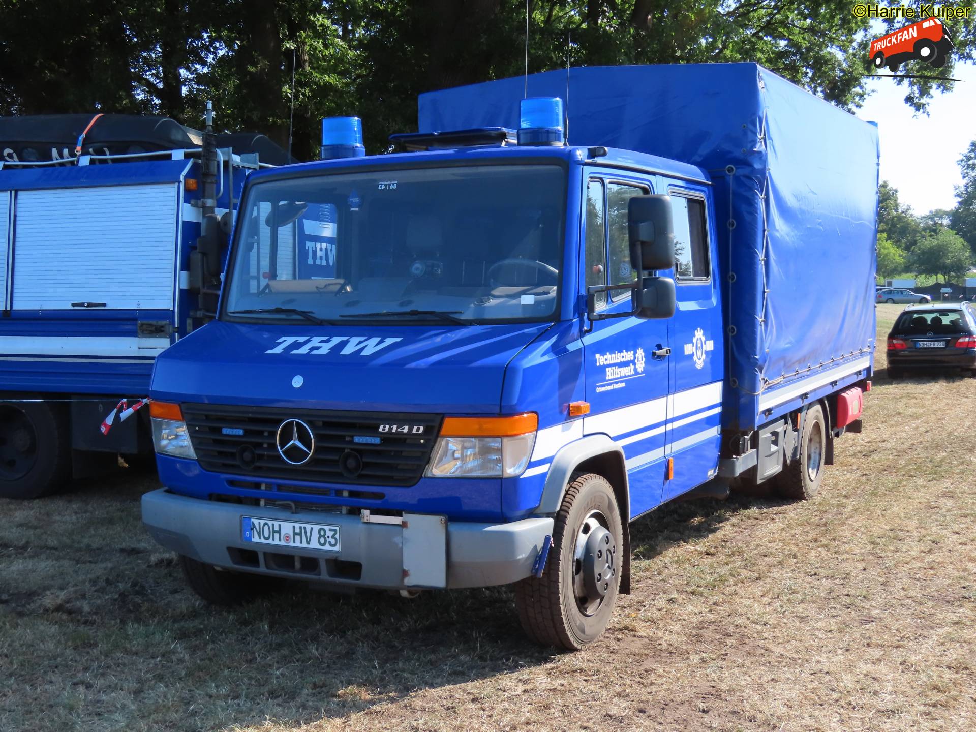 Foto Mercedes-Benz Vario (vrachtwagen) van Technisches Hilfswerk (THW ...