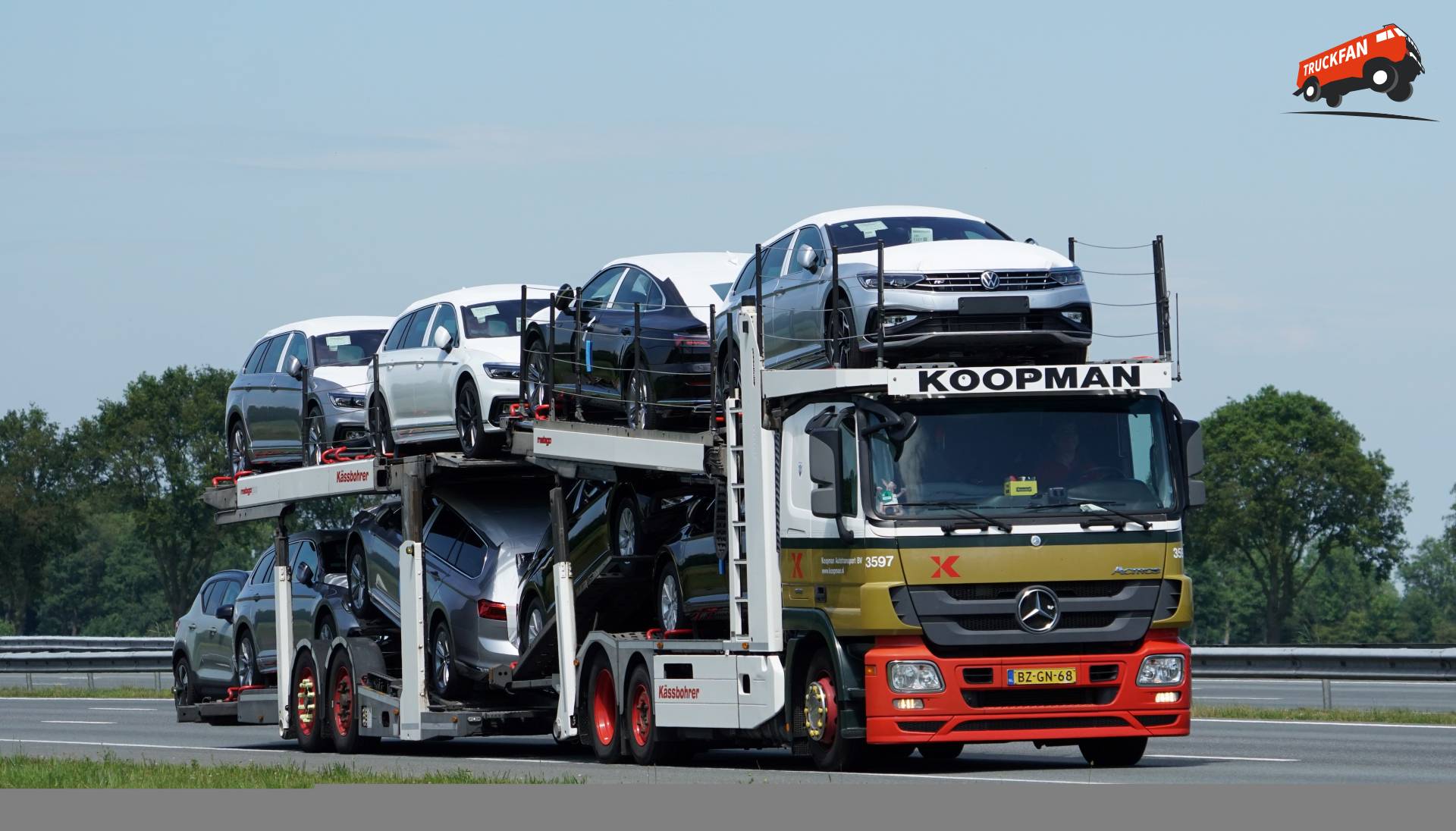 Foto Mercedes-Benz Actros van Koopman Autotransport B.V. - TruckFan