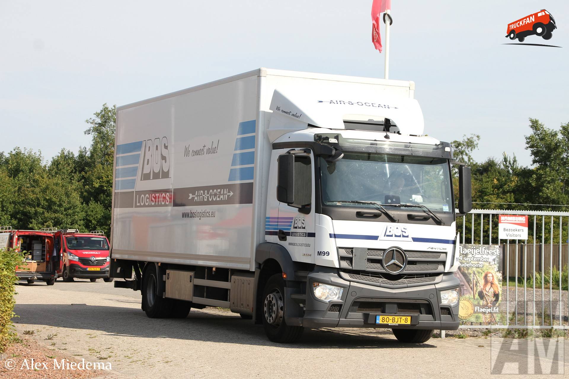 Foto Mercedes-Benz Antos van L. Bos Logistics Bergschenhoek B.V. - TruckFan