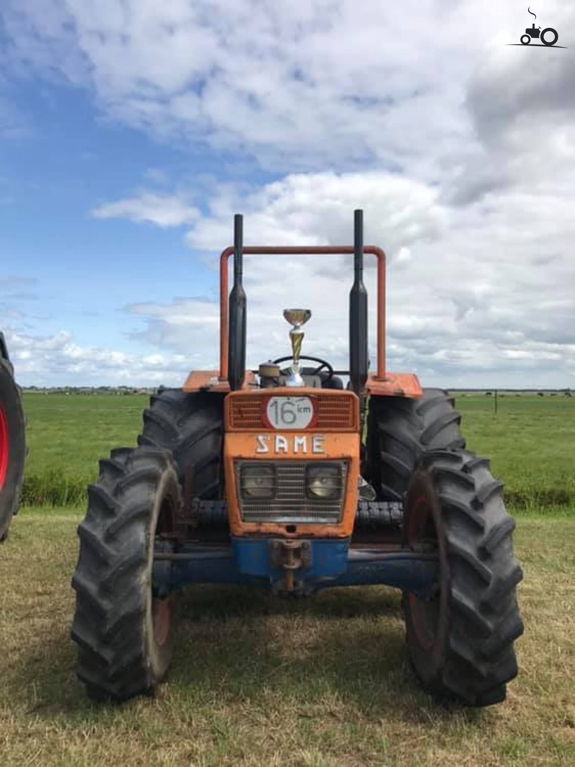 Trekkerslep / trekkertrek / tractorpulling - Same Centauro 60