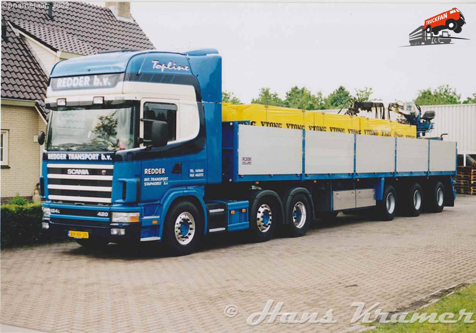 Foto Scania 124 van Transportbedrijf Redder Staphorst B.V. - TruckFan