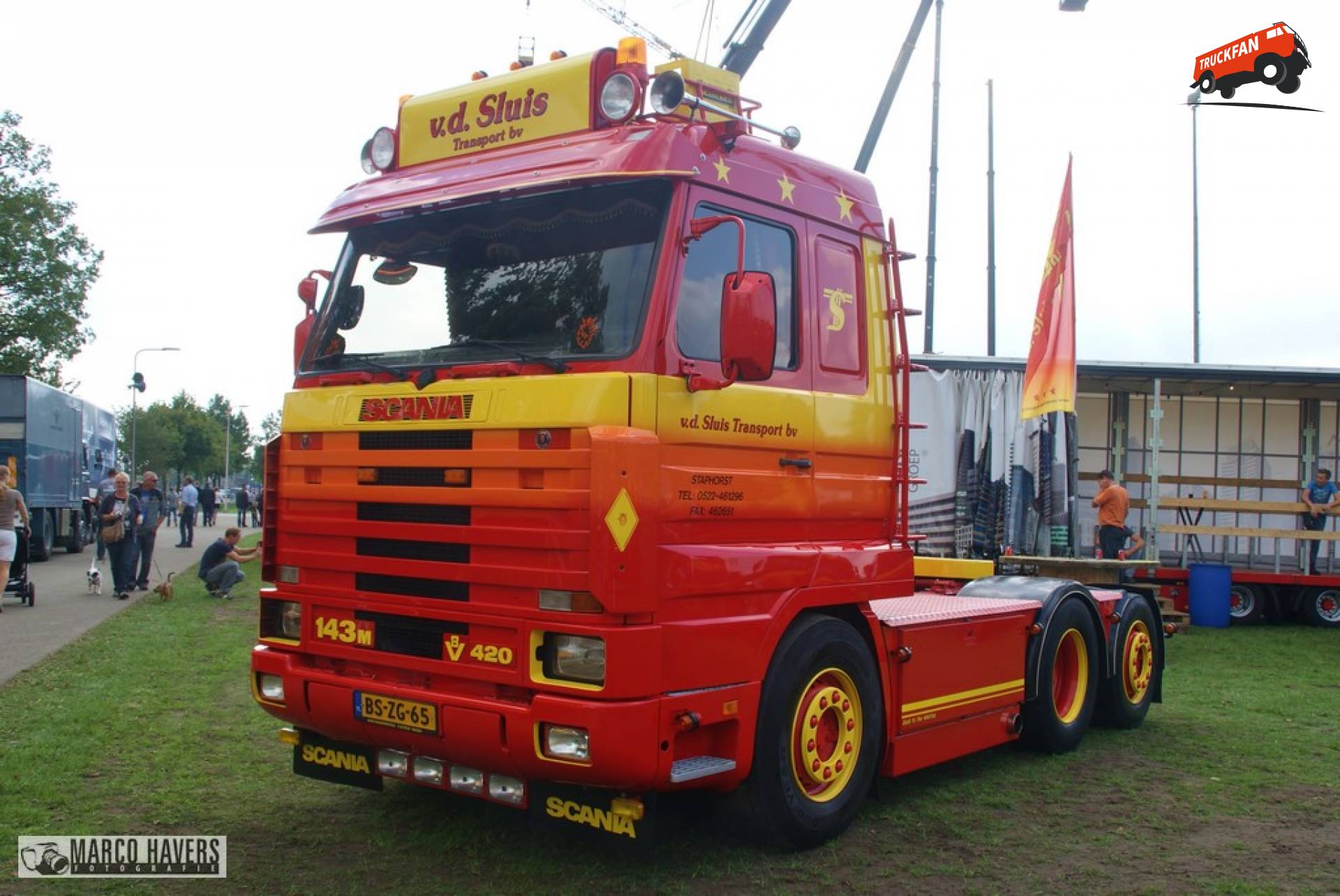 Foto Scania 143 Streamline van Van der Sluis Transport B.V. - TruckFan