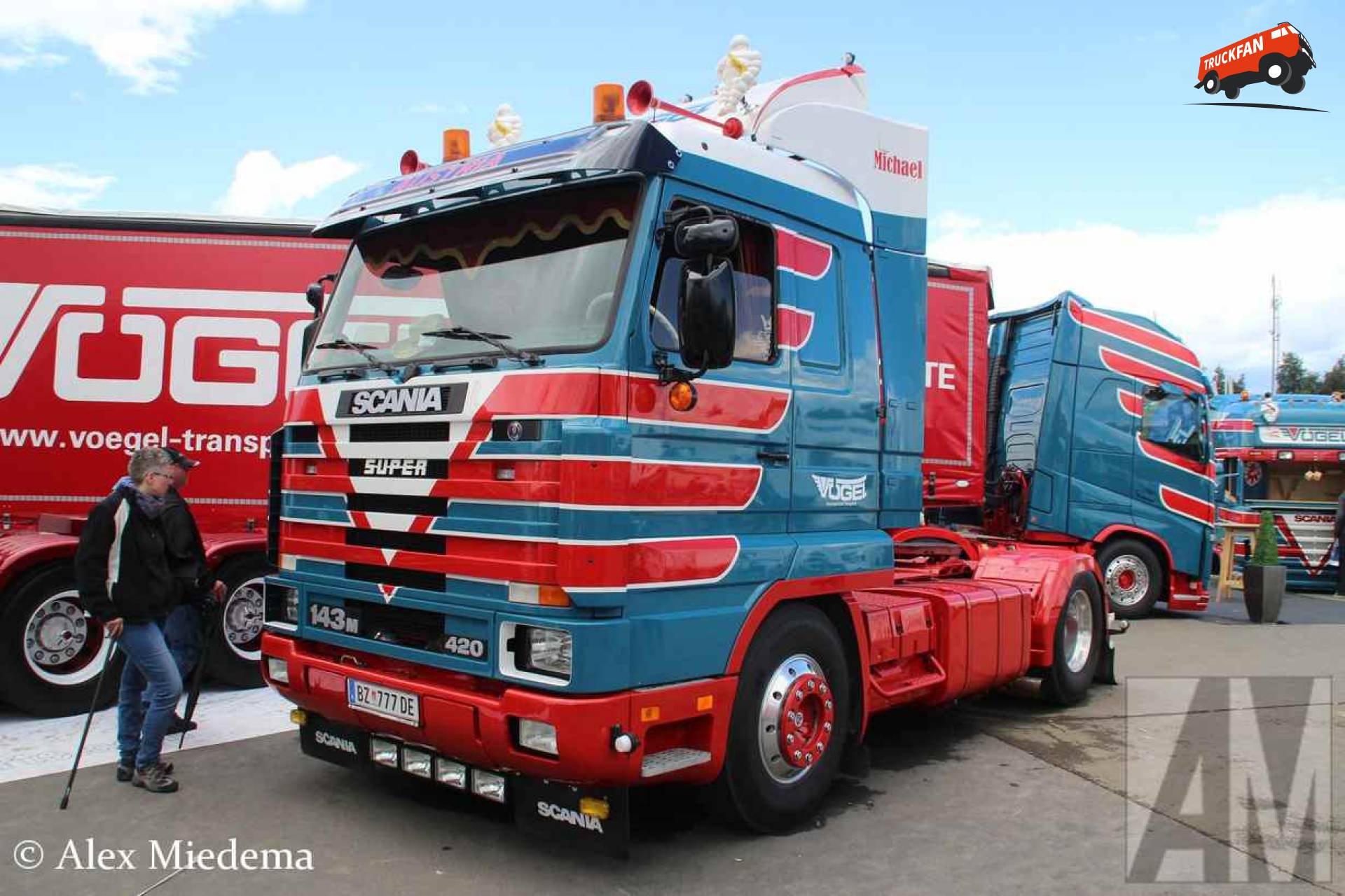 Foto Scania 143 Streamline van Vögel Transporte GmbH - TruckFan België