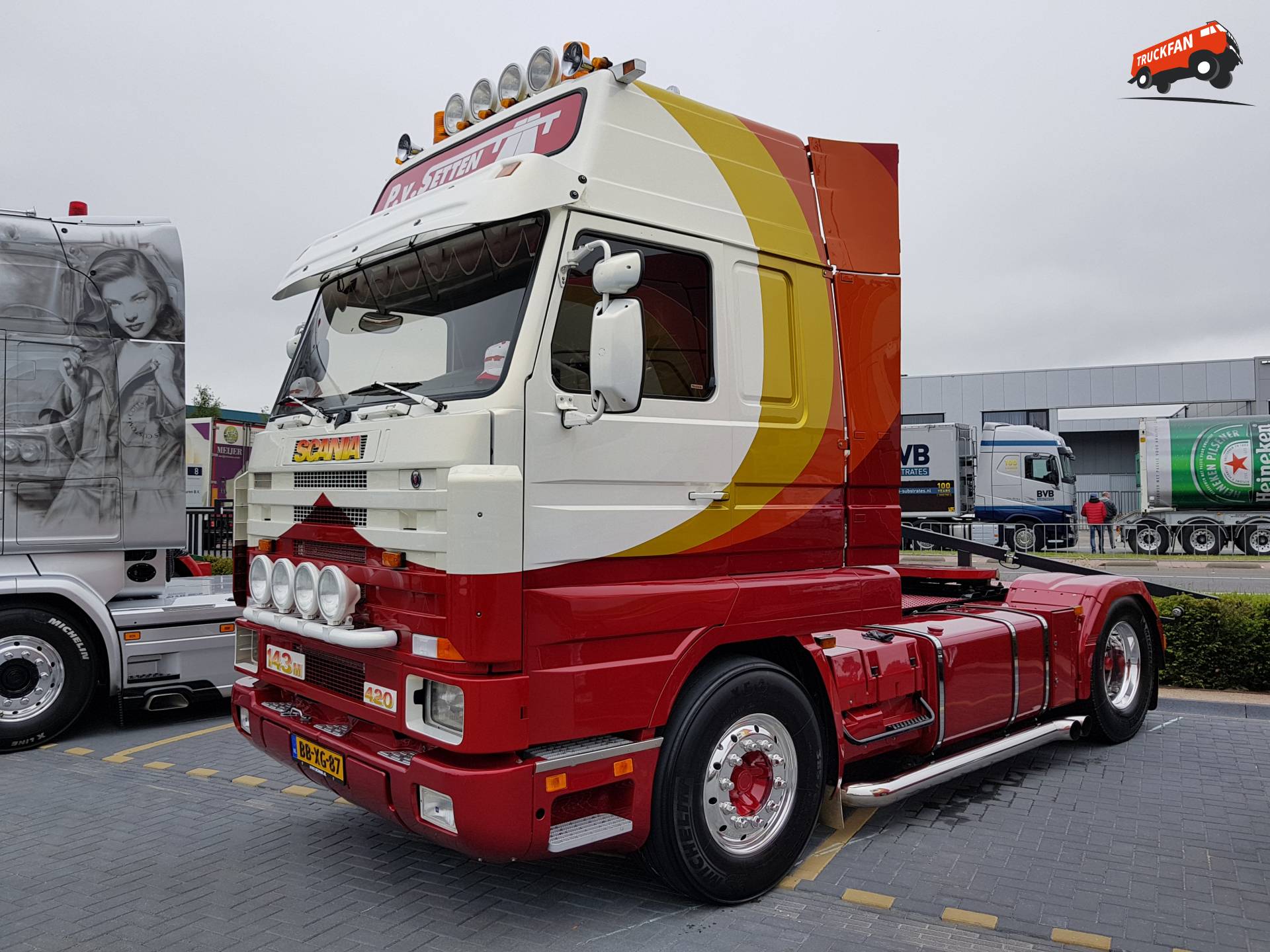 Foto Scania 143 Streamline van P. Van Setten Transport B.V. - TruckFan