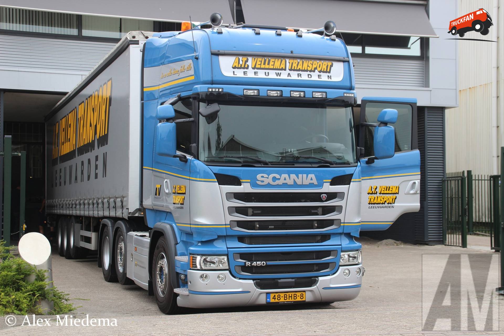 Foto Scania R450 van A.T. Vellema Transport - TruckFan