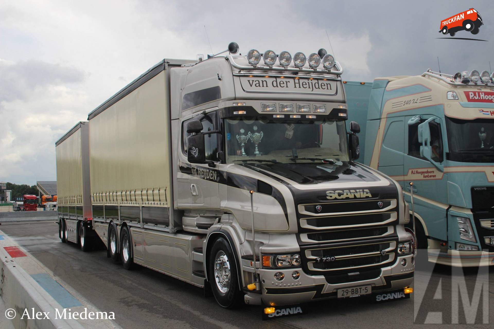 Foto Scania T730 van Van der Heijden Transport - TruckFan België