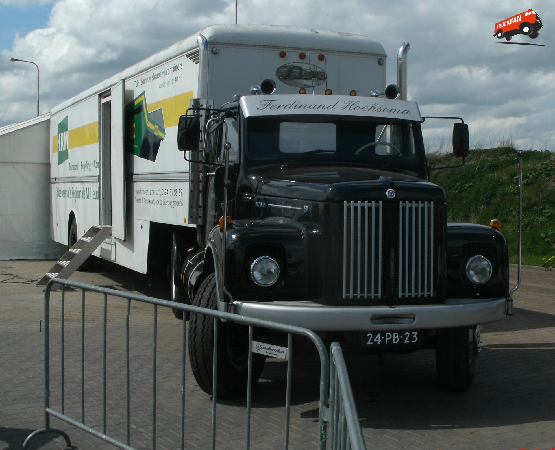 Foto Scania L81 van Hoeksema`s Regionale Milieudiensten (HRM) - TruckFan